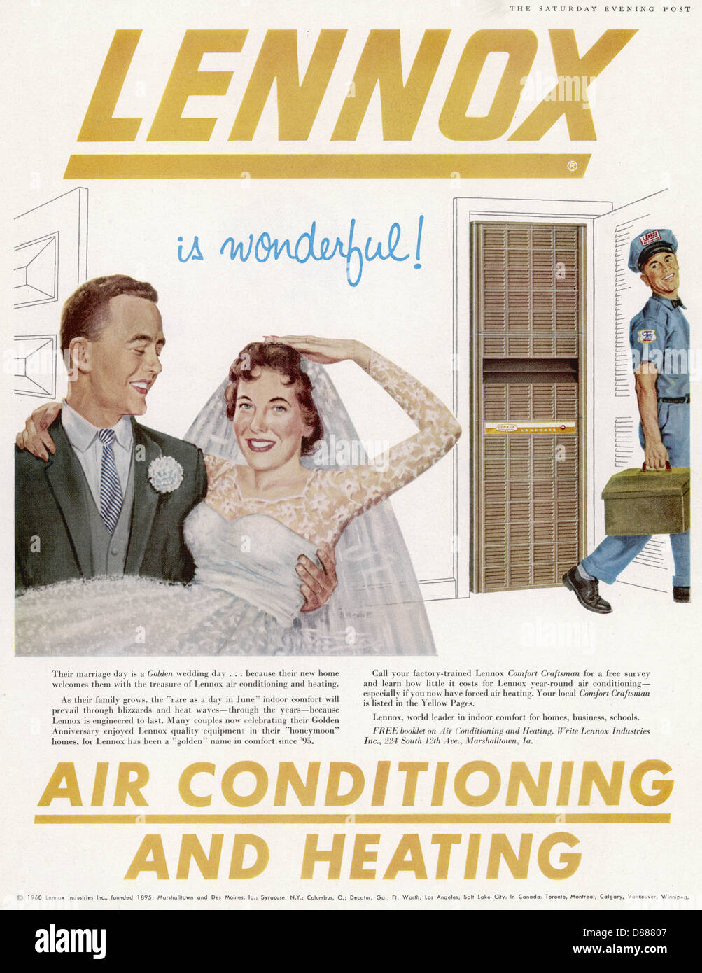 AIR CONDITIONING ADVERT Stock Photo - Alamy