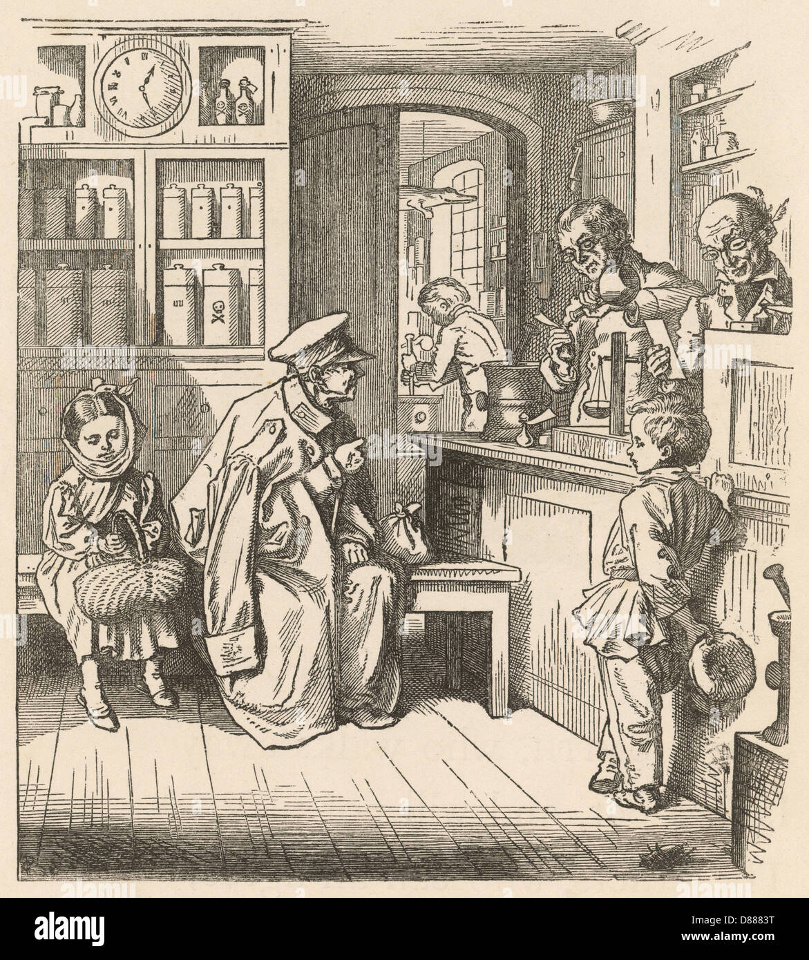 Victorian chemist hi-res stock photography and images - Alamy