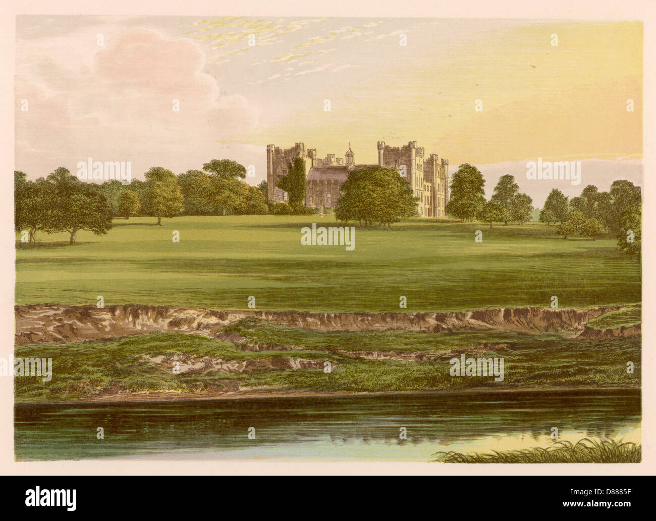 Lumley castle hi-res stock photography and images - Alamy