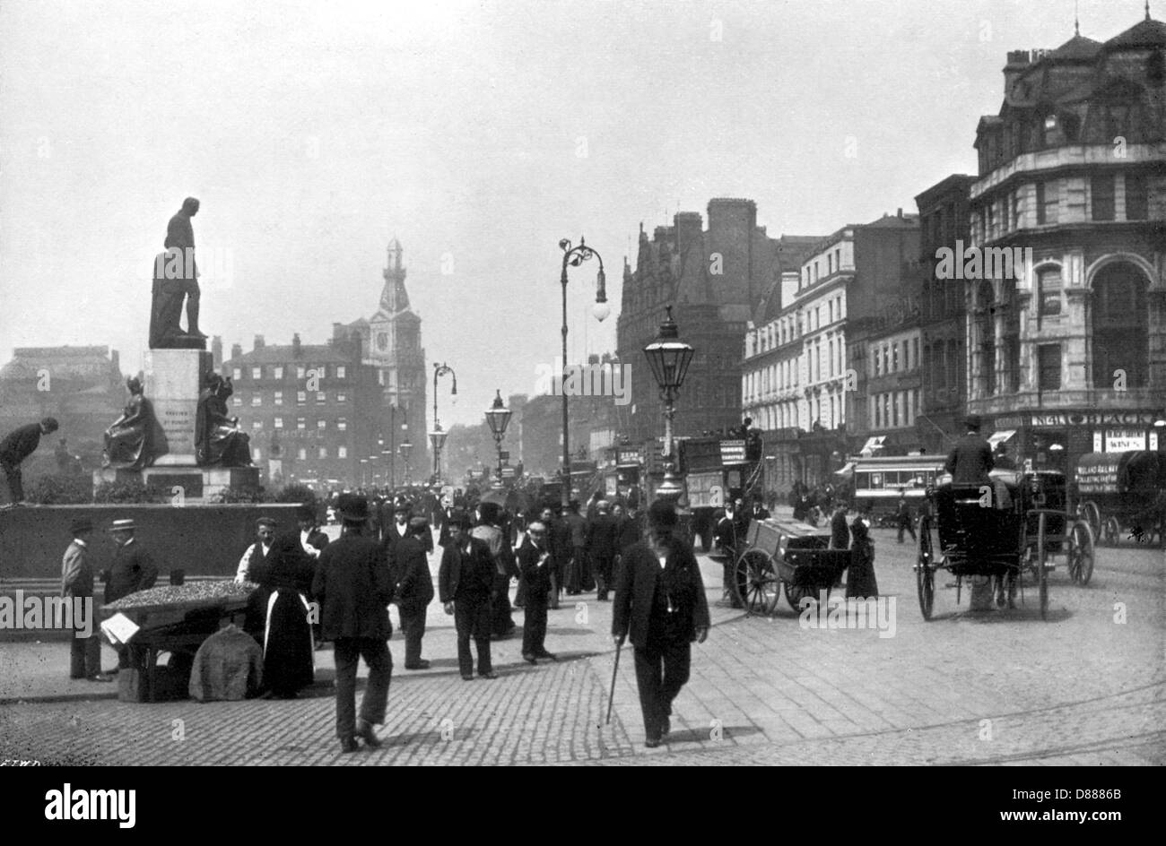 Manchester 1900 Black and White Stock Photos & Images - Alamy