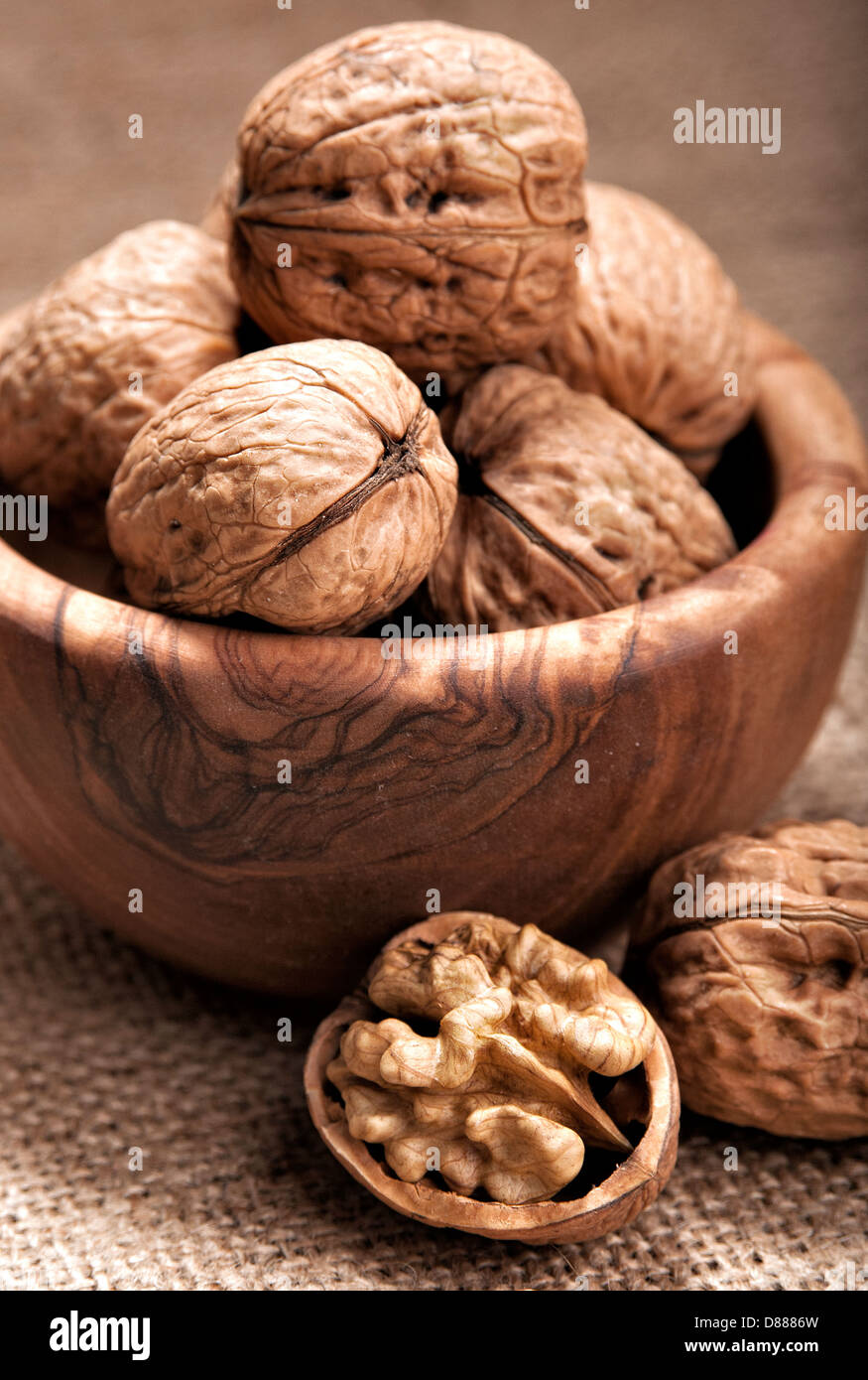 Food nuts wallnut walnut wallnuts hi-res stock photography and images ...