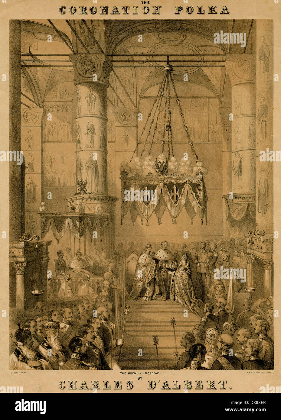 Coronation - Moscow 1896 Stock Photo - Alamy