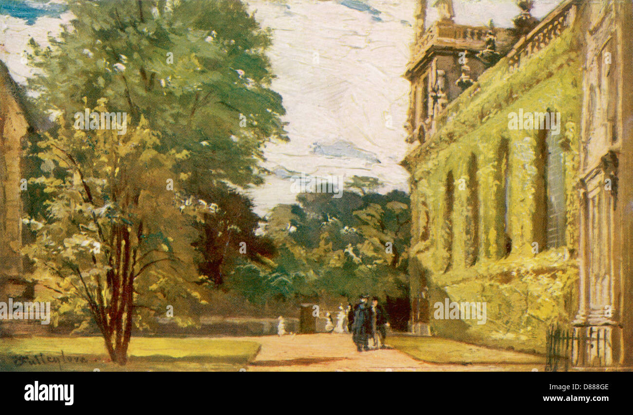 Trinity college oxford england hi-res stock photography and images - Alamy