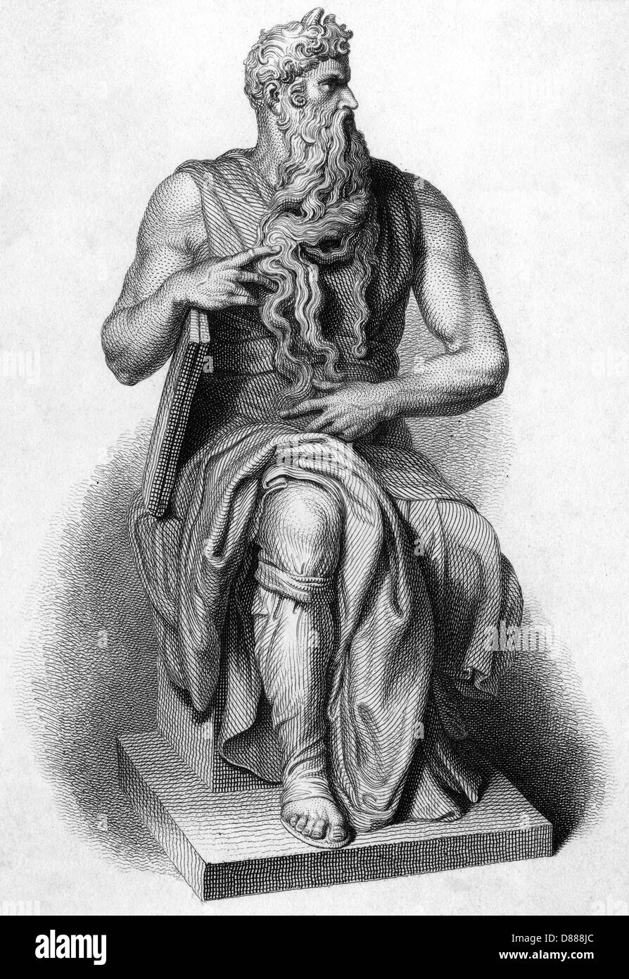 Michelangelo moses arm hi-res stock photography and images - Alamy