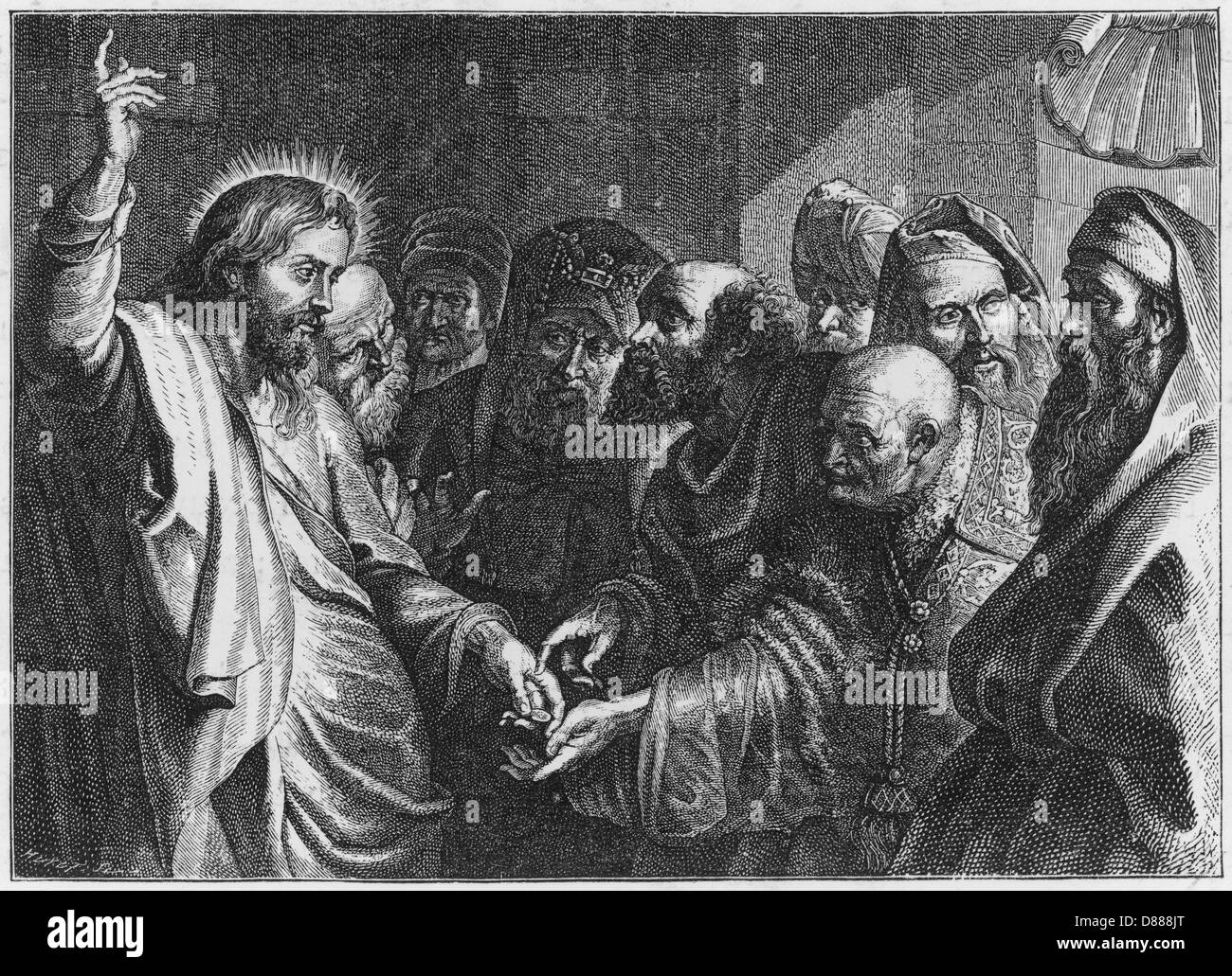 Pharisees jesus hi-res stock photography and images - Alamy