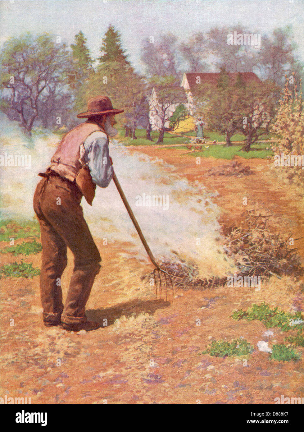 AMERICAN FARMER SPRING Stock Photo - Alamy