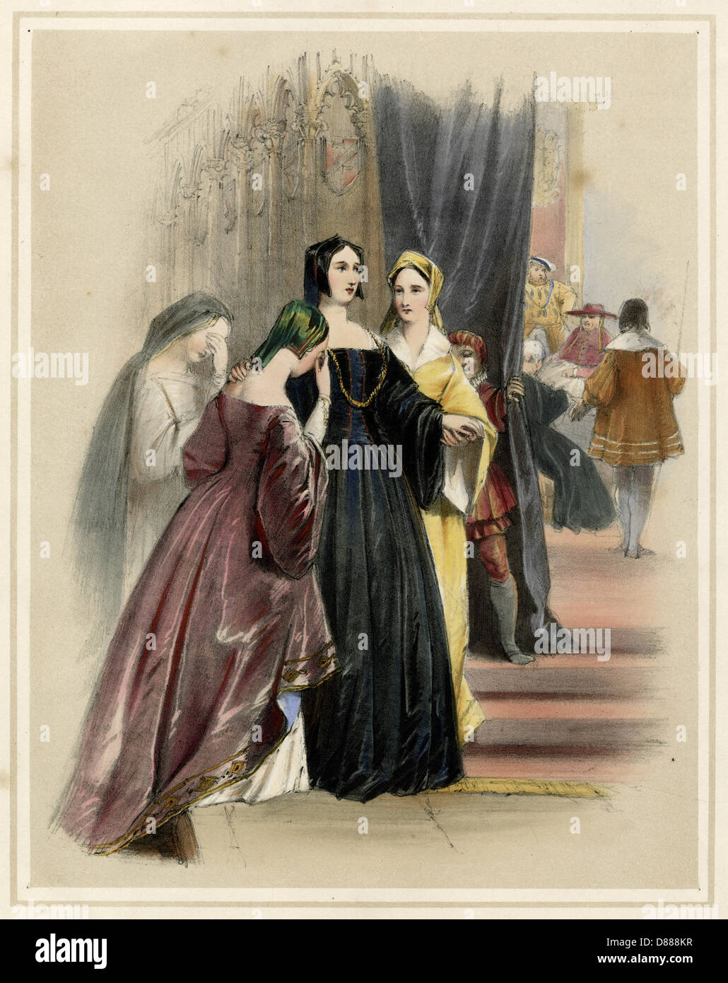 Henry viii catherine aragon divorce hi-res stock photography and images ...