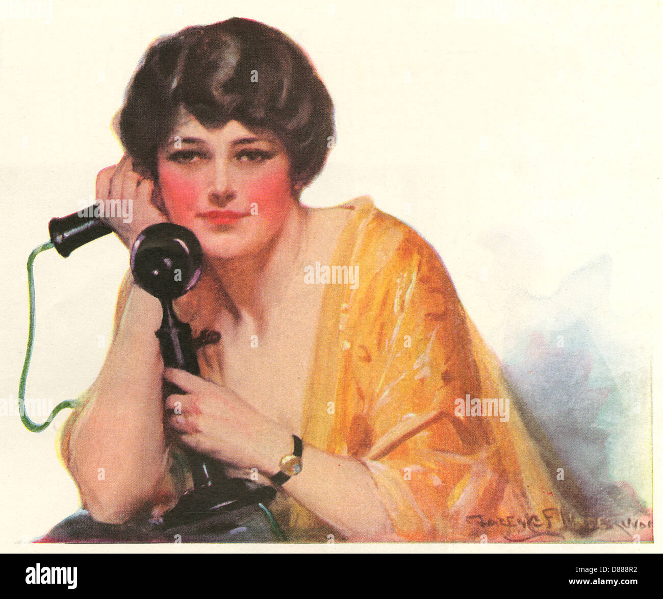 1920s phone hi-res stock photography and images - Alamy