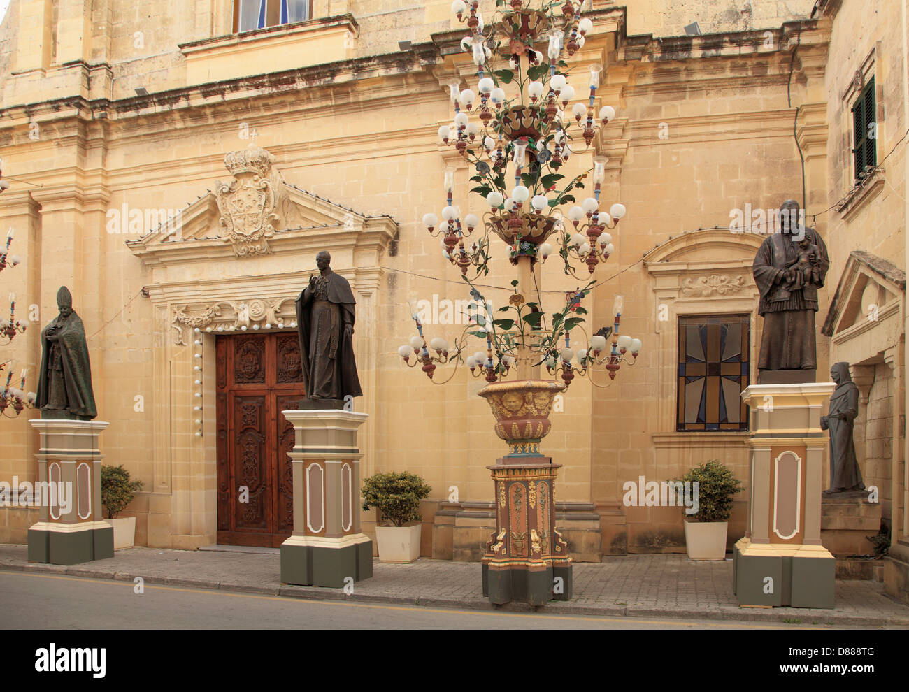 Malta, Rabat, Franciscan Church Stock Photo - Alamy