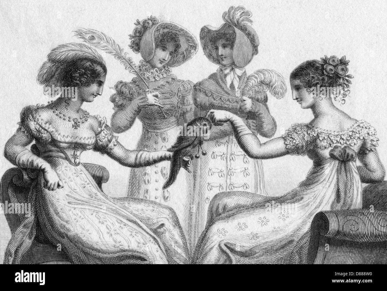 1820s costume hi-res stock photography and images - Alamy