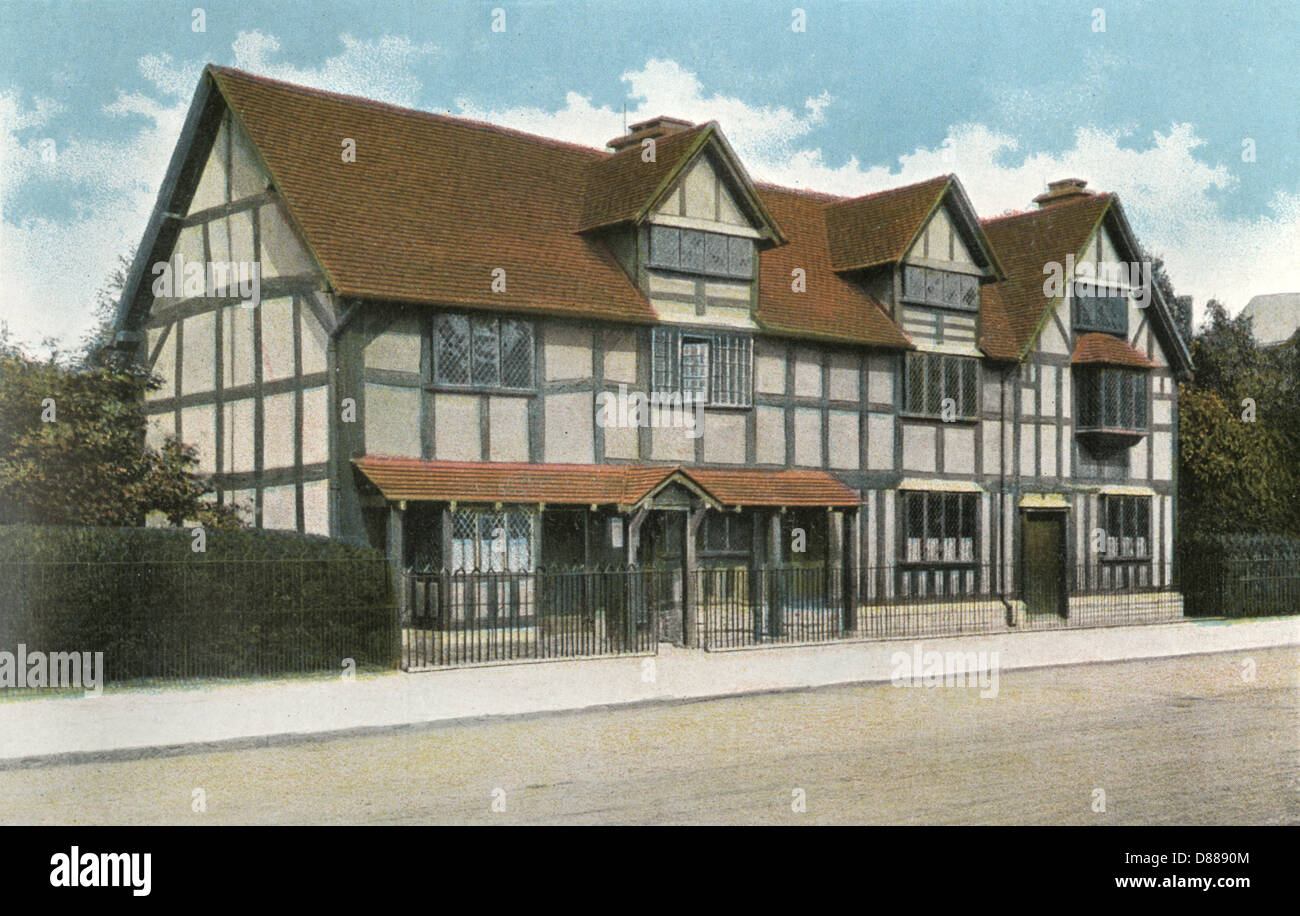 Shakespeare house stratford hi-res stock photography and images - Alamy