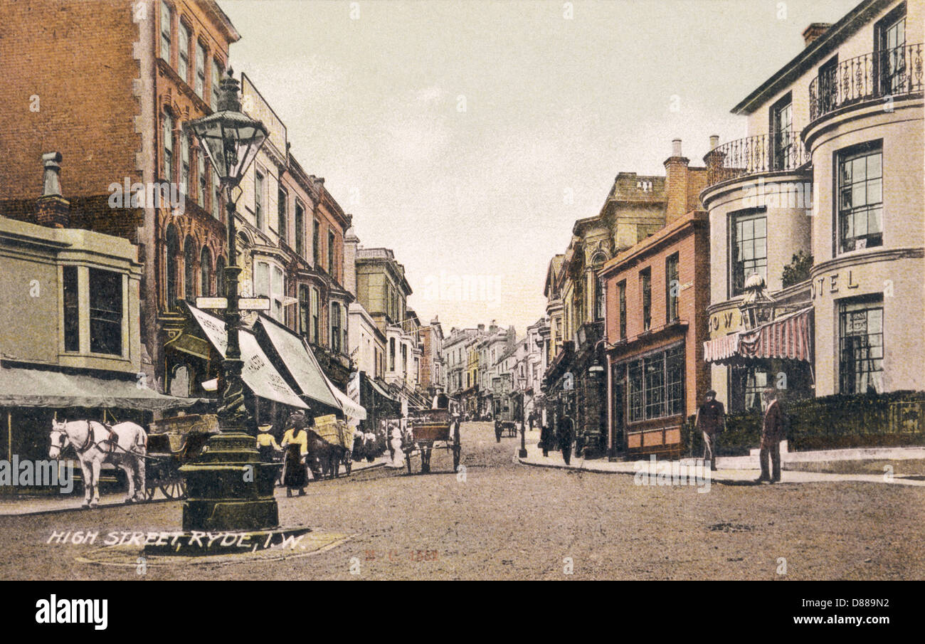 High street isle of wight hi-res stock photography and images - Alamy