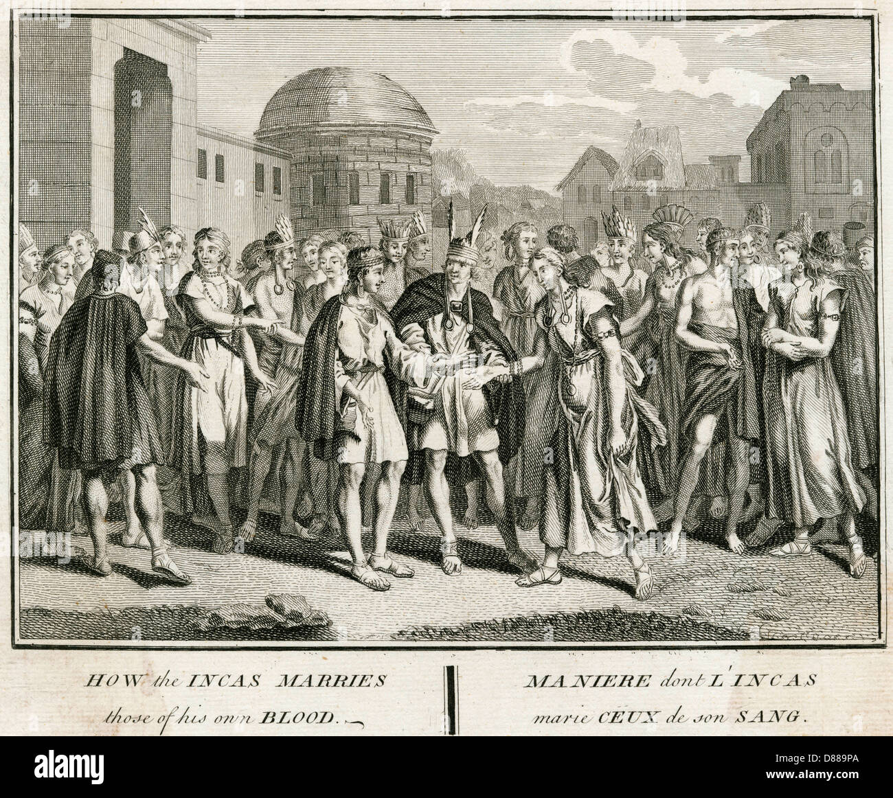 Inca Marriage - Picart Stock Photo - Alamy