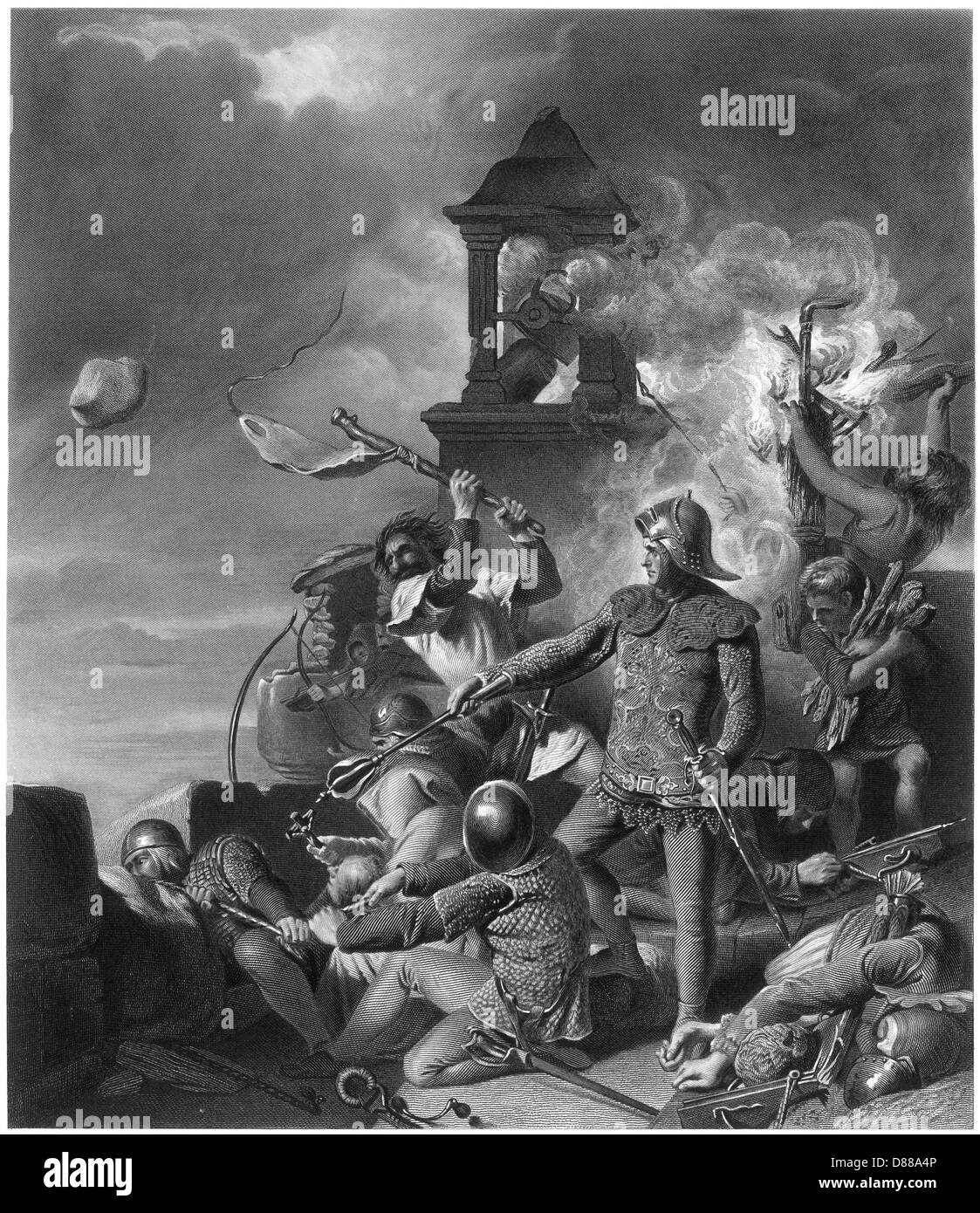 Military scenes sieges hi-res stock photography and images - Alamy