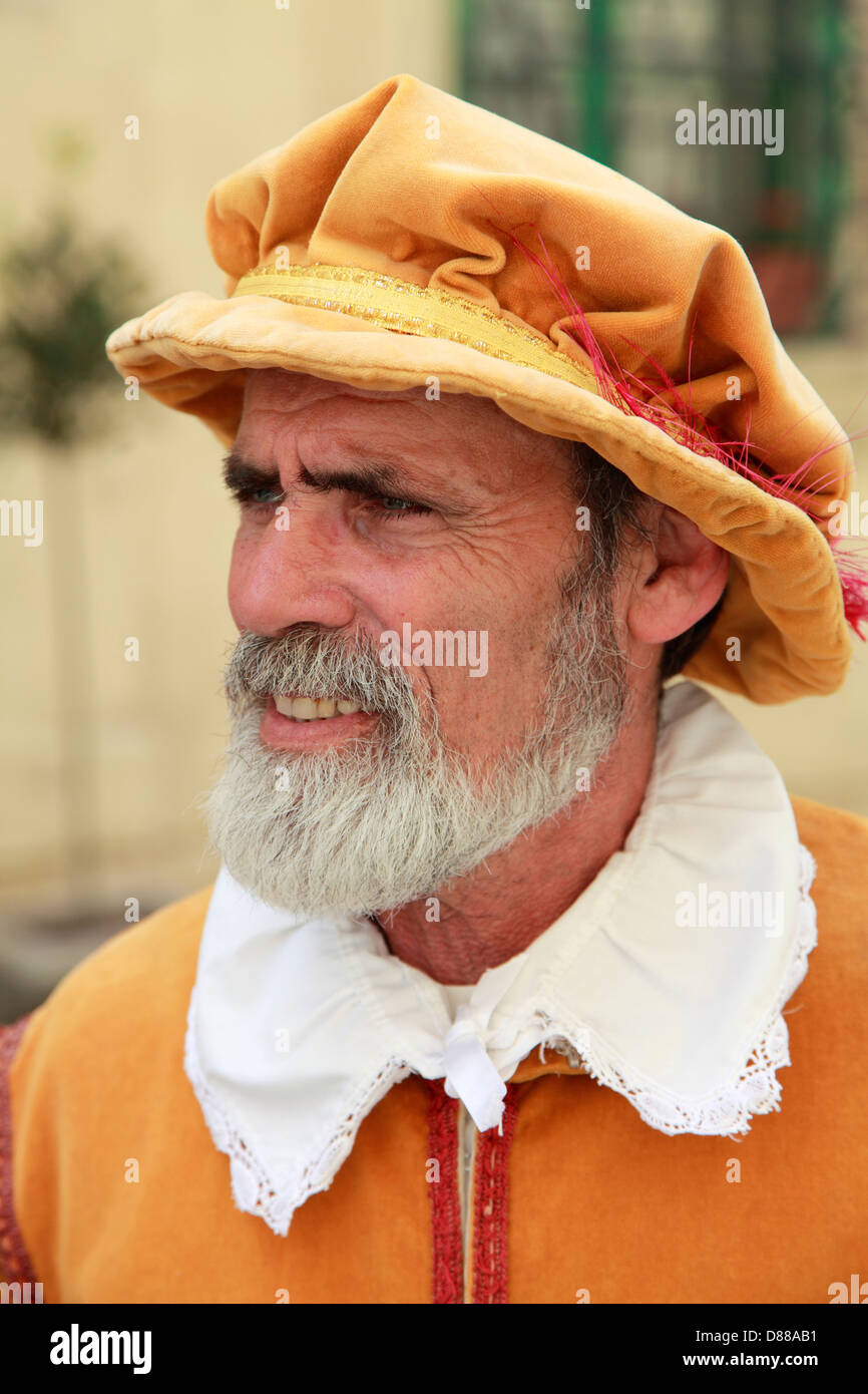 Malta, Valletta, man in traditional dress Stock Photo - Alamy