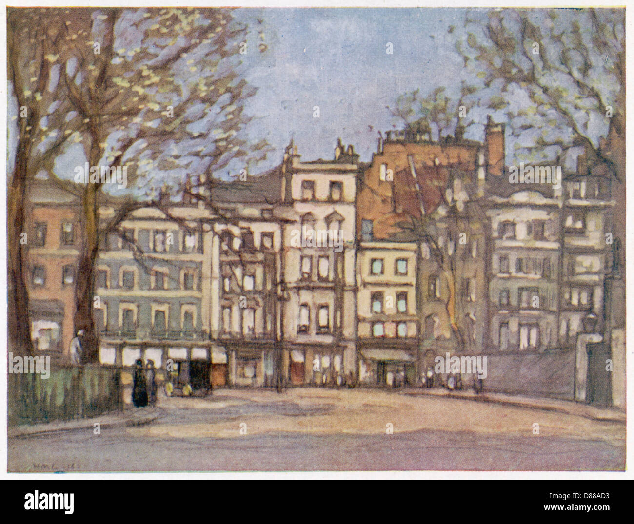 Berkeley Square, East Side, London Stock Photo - Alamy