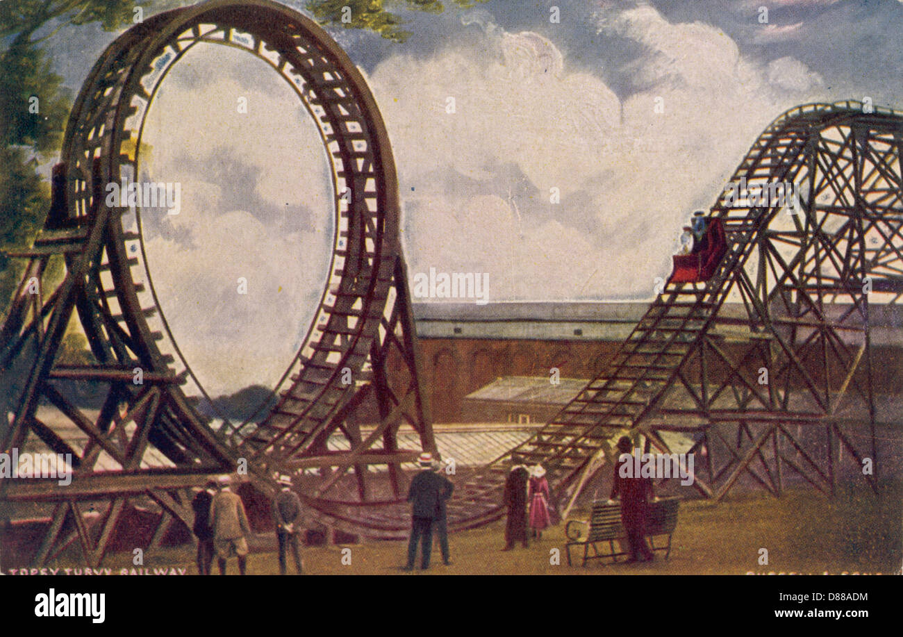 Switchback railway hi-res stock photography and images - Alamy