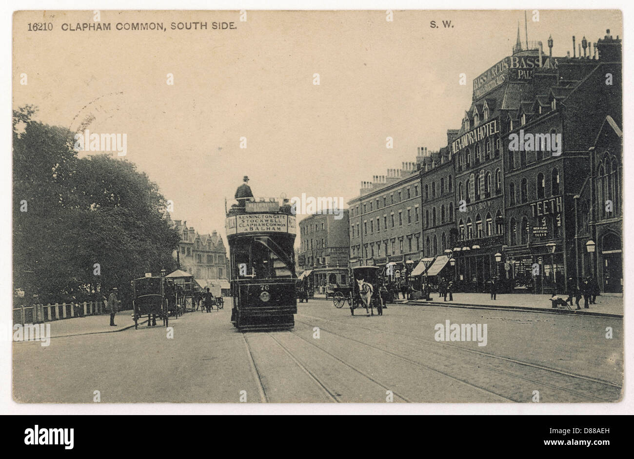Clapham Common - South London Stock Photo - Alamy