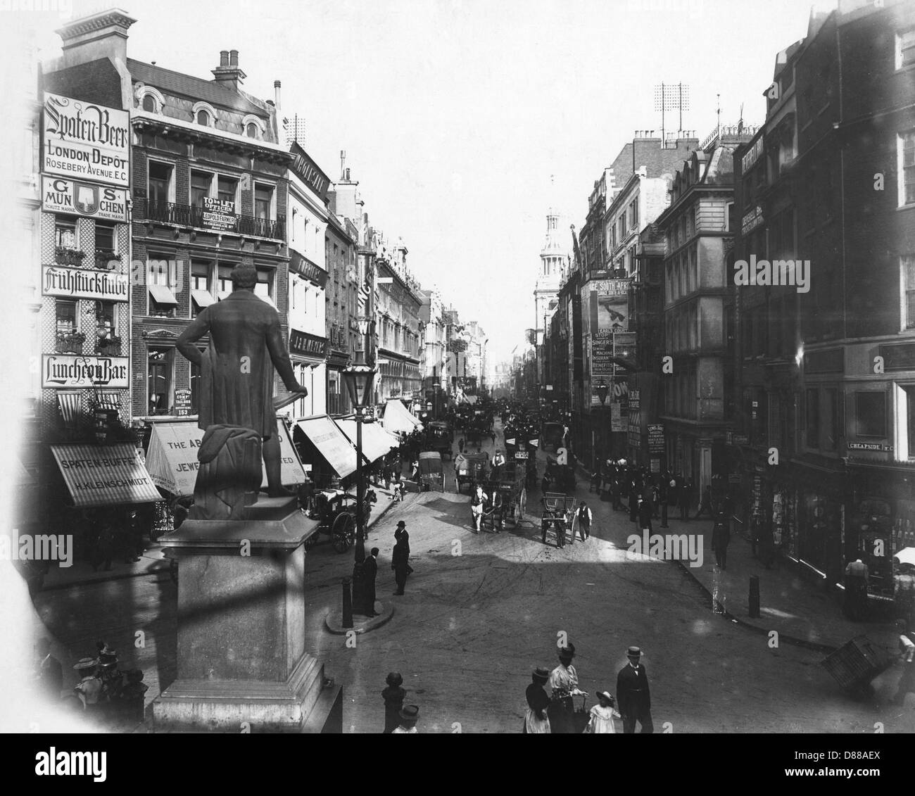 1900 london traffic hi-res stock photography and images - Alamy