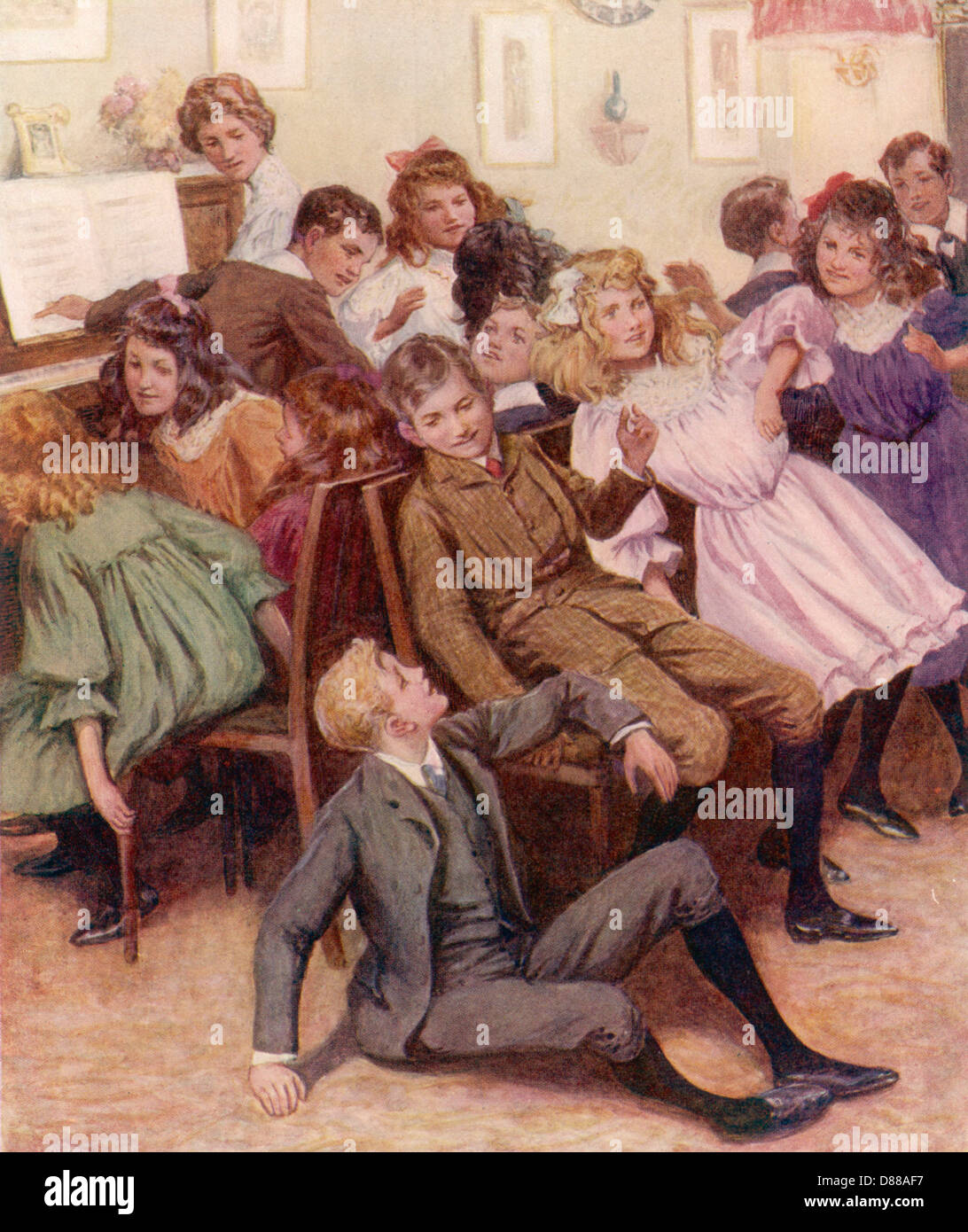 PLAYING MUSICAL CHAIRS Stock Photo - Alamy