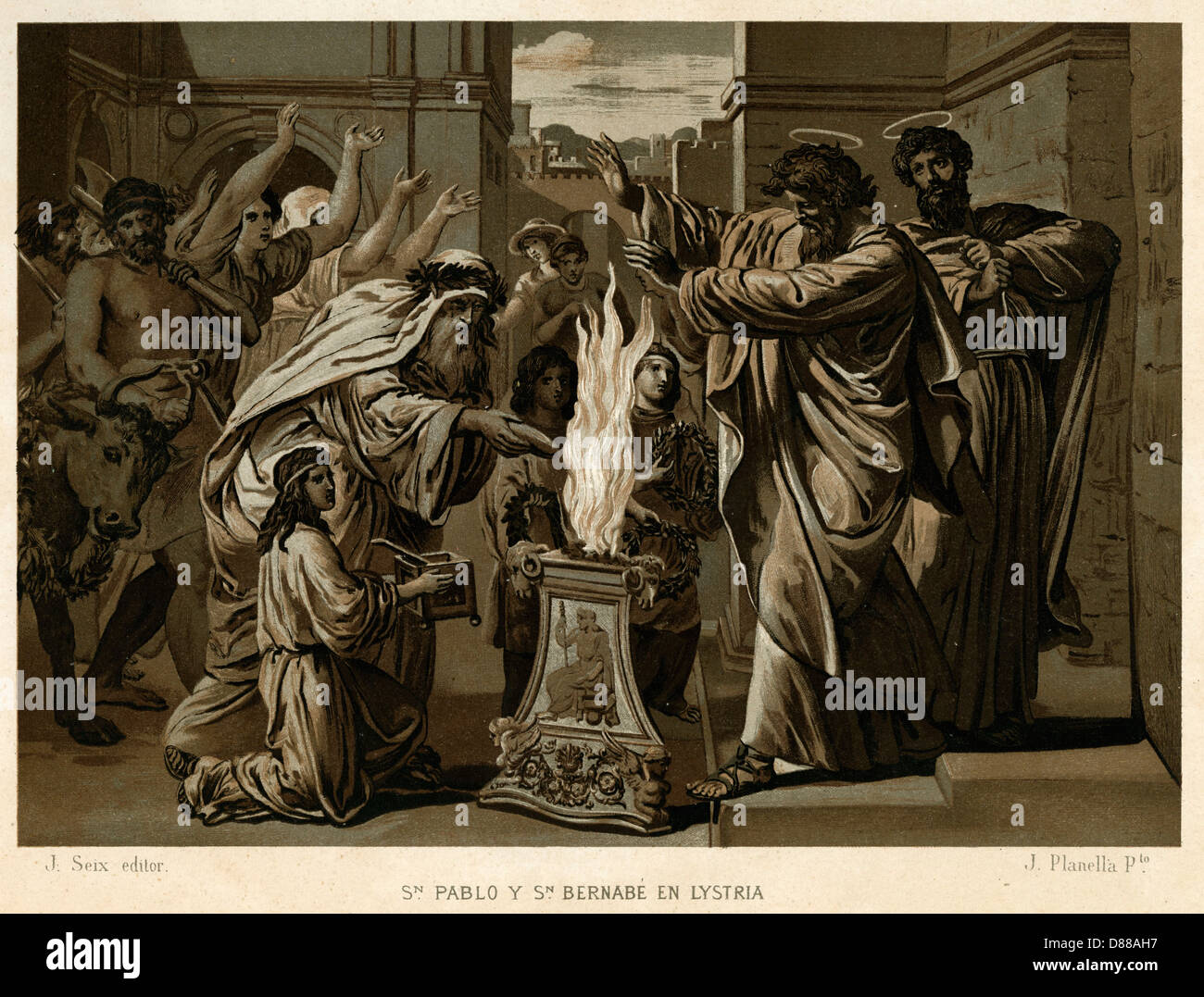 PAUL AND BARNABAS Stock Photo - Alamy