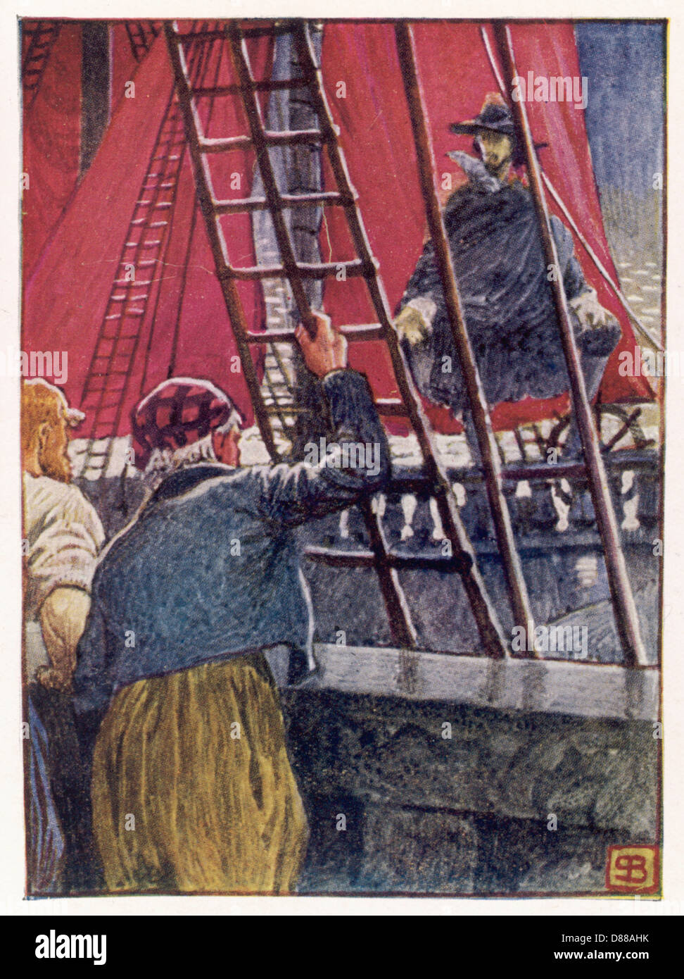 Dutchman and Daland Stock Photo - Alamy