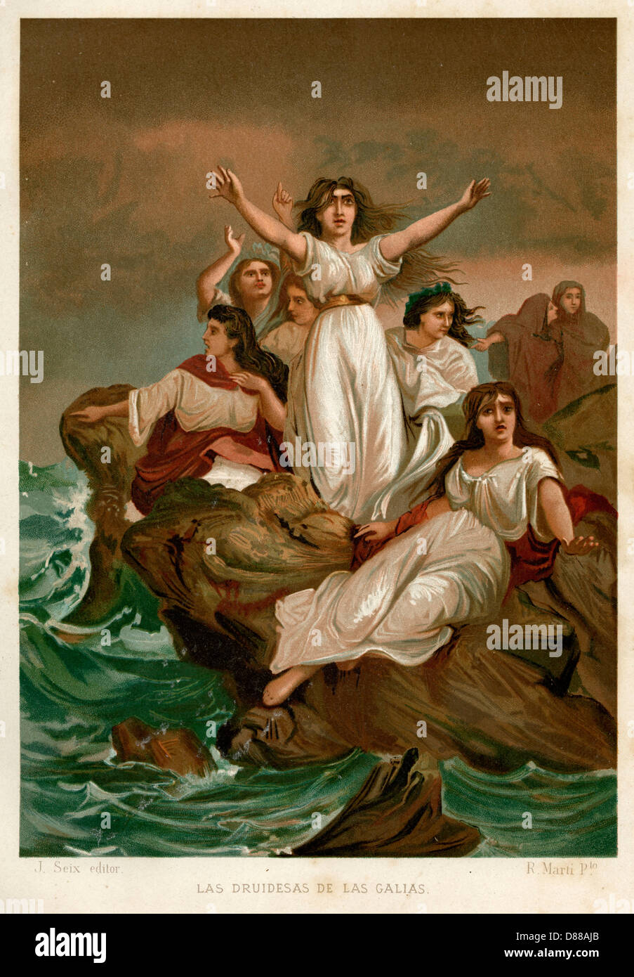 Druidesses hi-res stock photography and images - Alamy