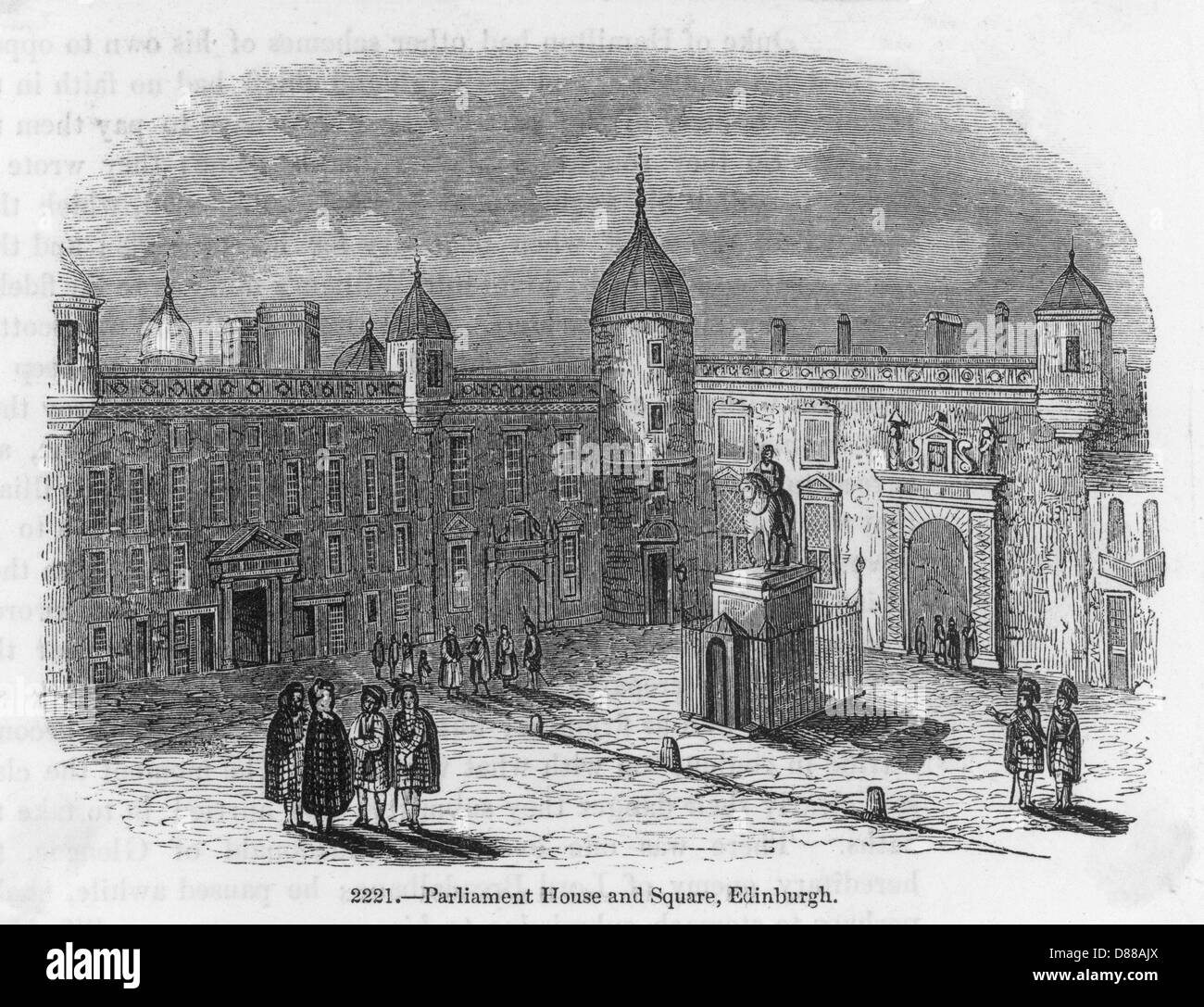 Parliament House and Square in Edinburgh Stock Photo - Alamy