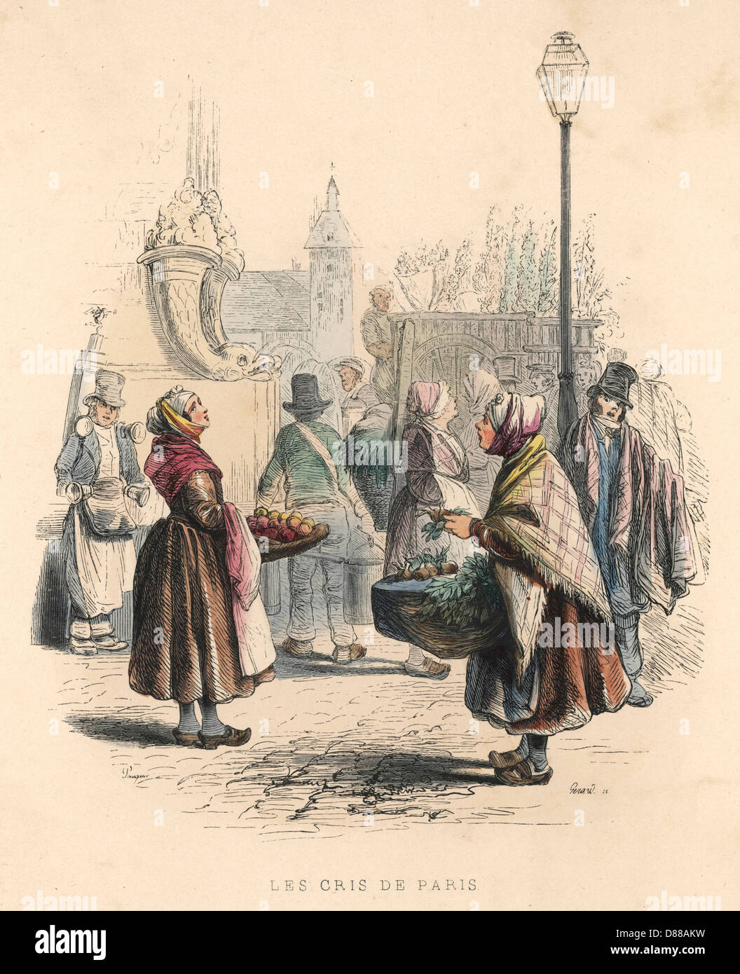 PARIS STREET TRADE Stock Photo - Alamy