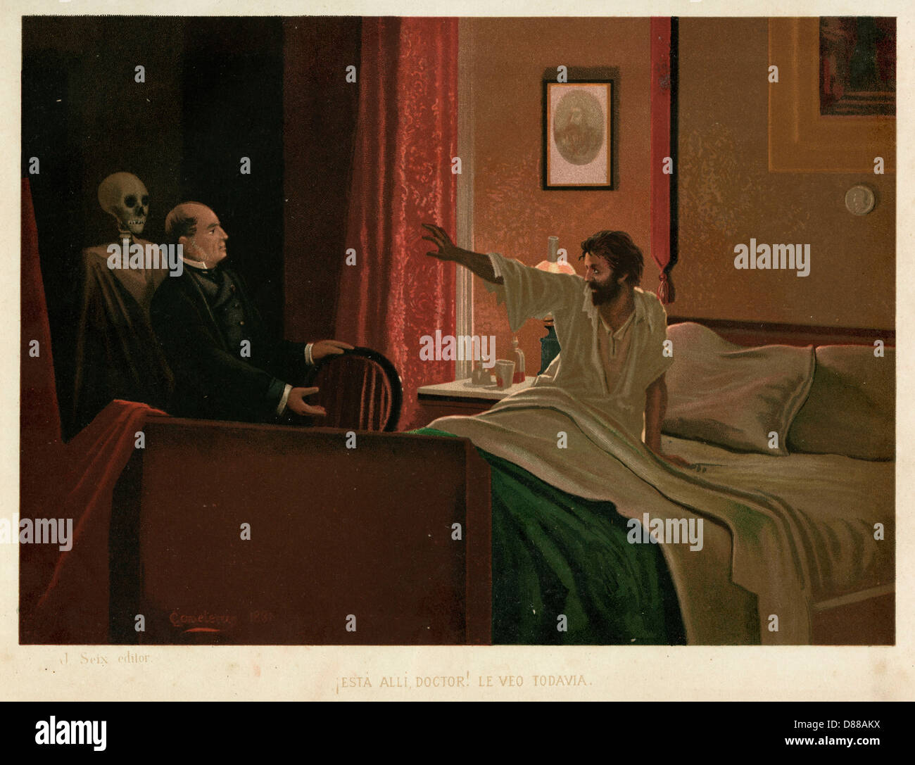 VISION OF DEATH Stock Photo - Alamy