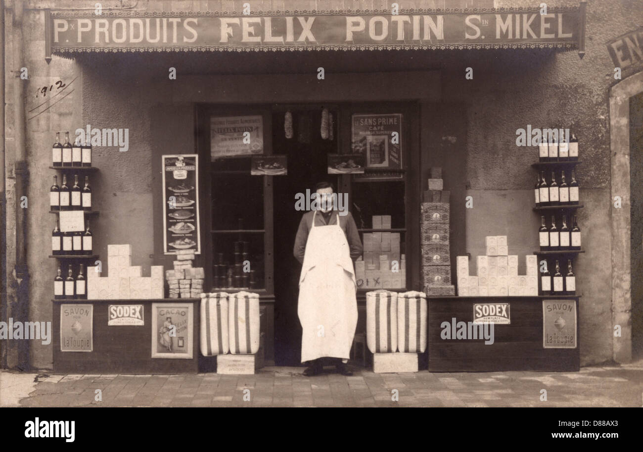 FELIX POTIN SHOP Stock Photo - Alamy