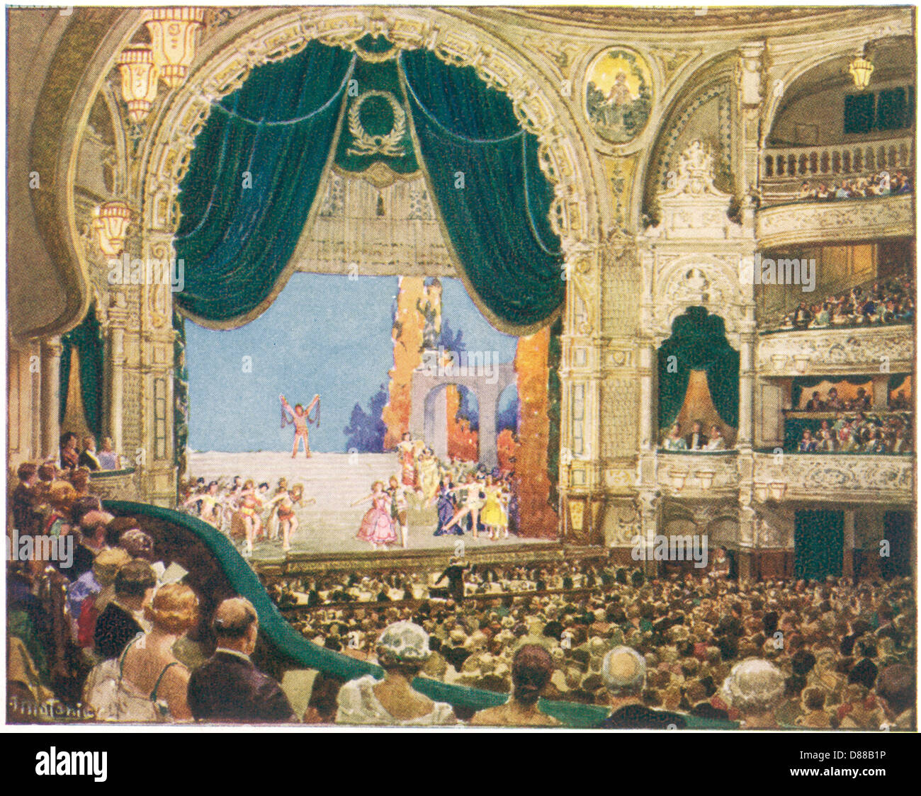 Grand theatre blackpool interior hi-res stock photography and images - Alamy