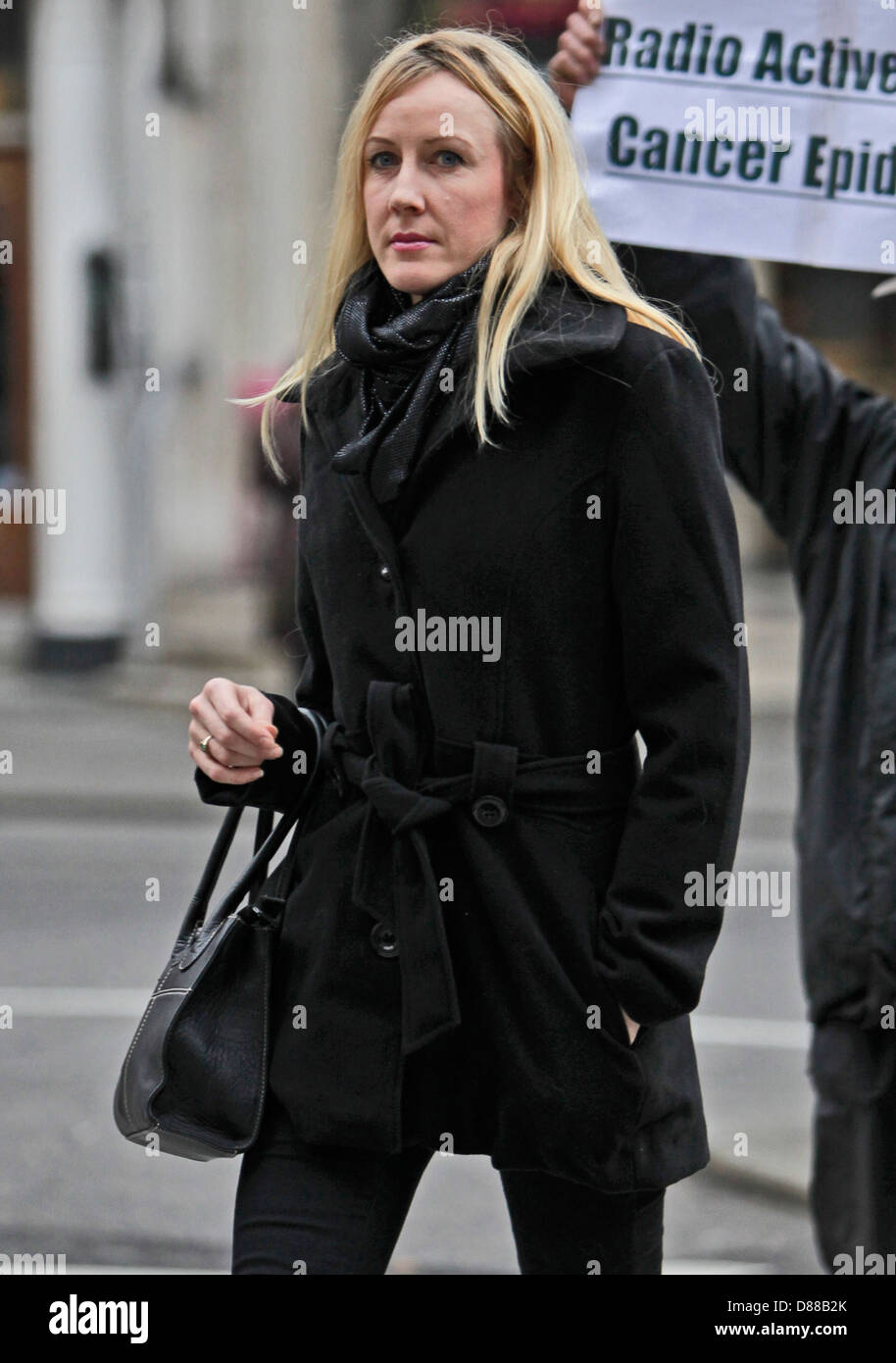 Sally Roberts at the Royal Courts Of Justice this morning seeking an ...