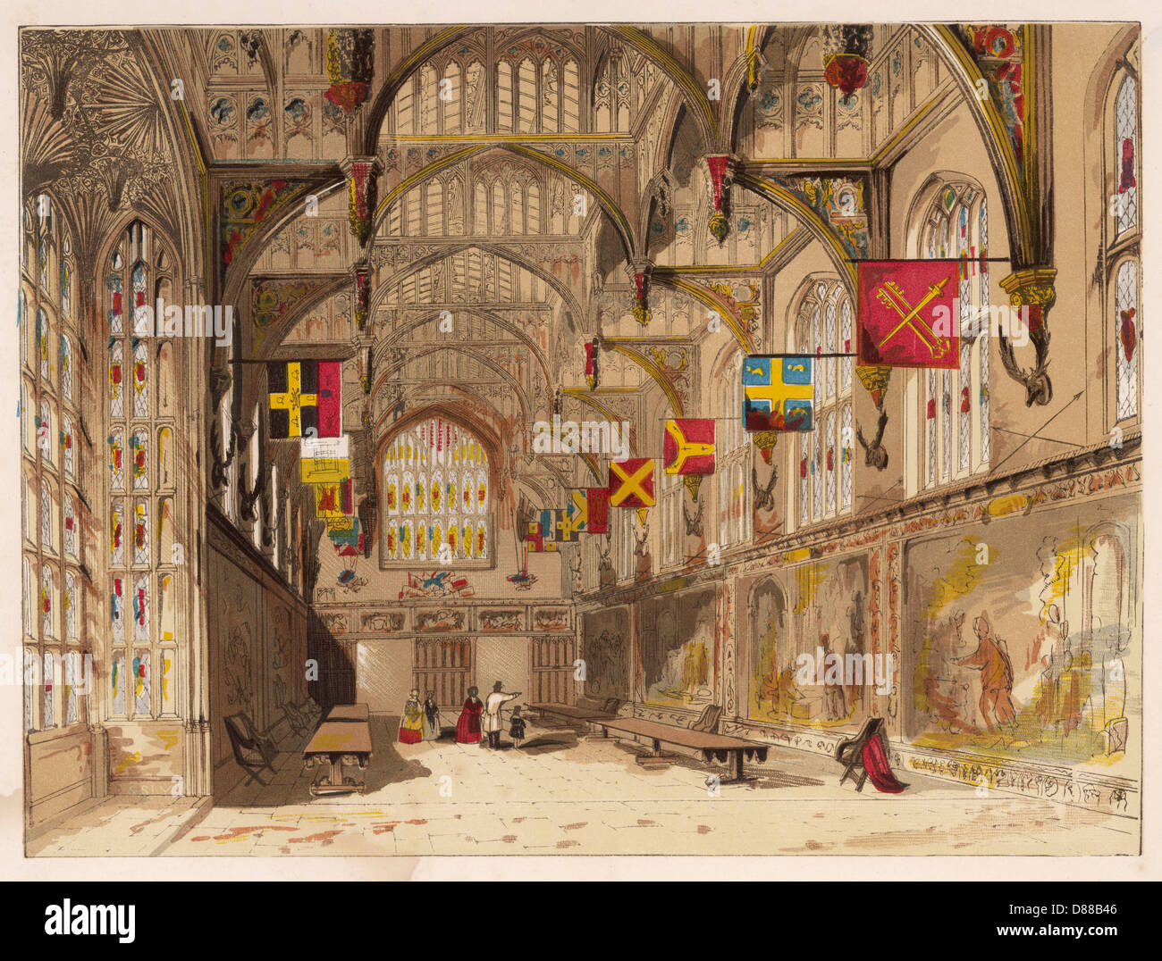 Wolsey's Hall At Hampton Court Stock Photo - Alamy