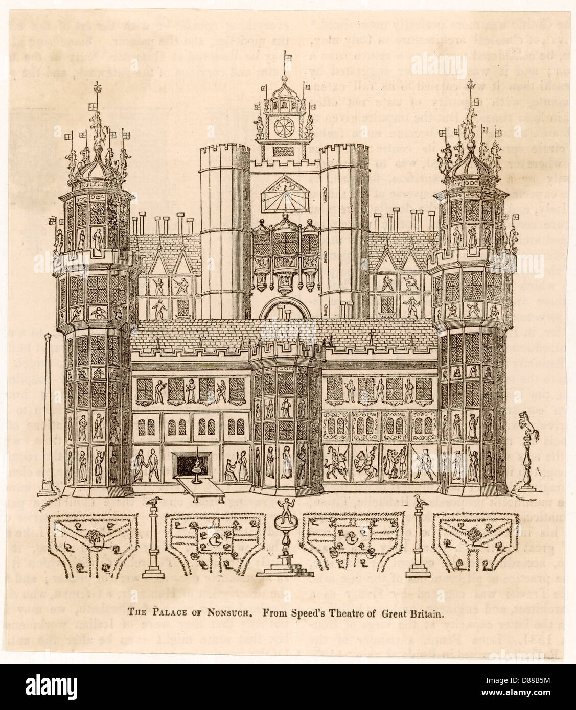 Nonsuch palace hi-res stock photography and images - Alamy