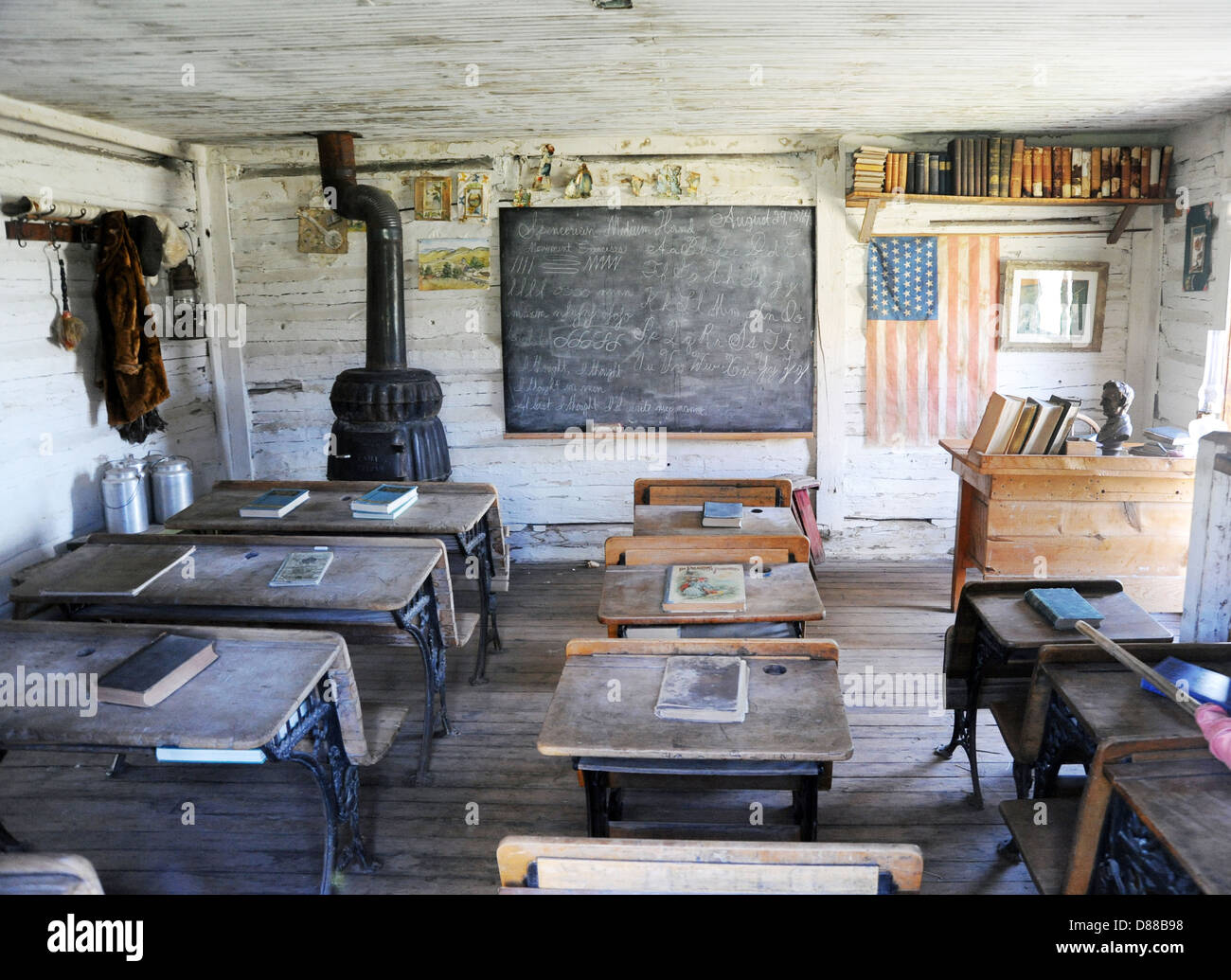 One room school house hi-res stock photography and images - Alamy