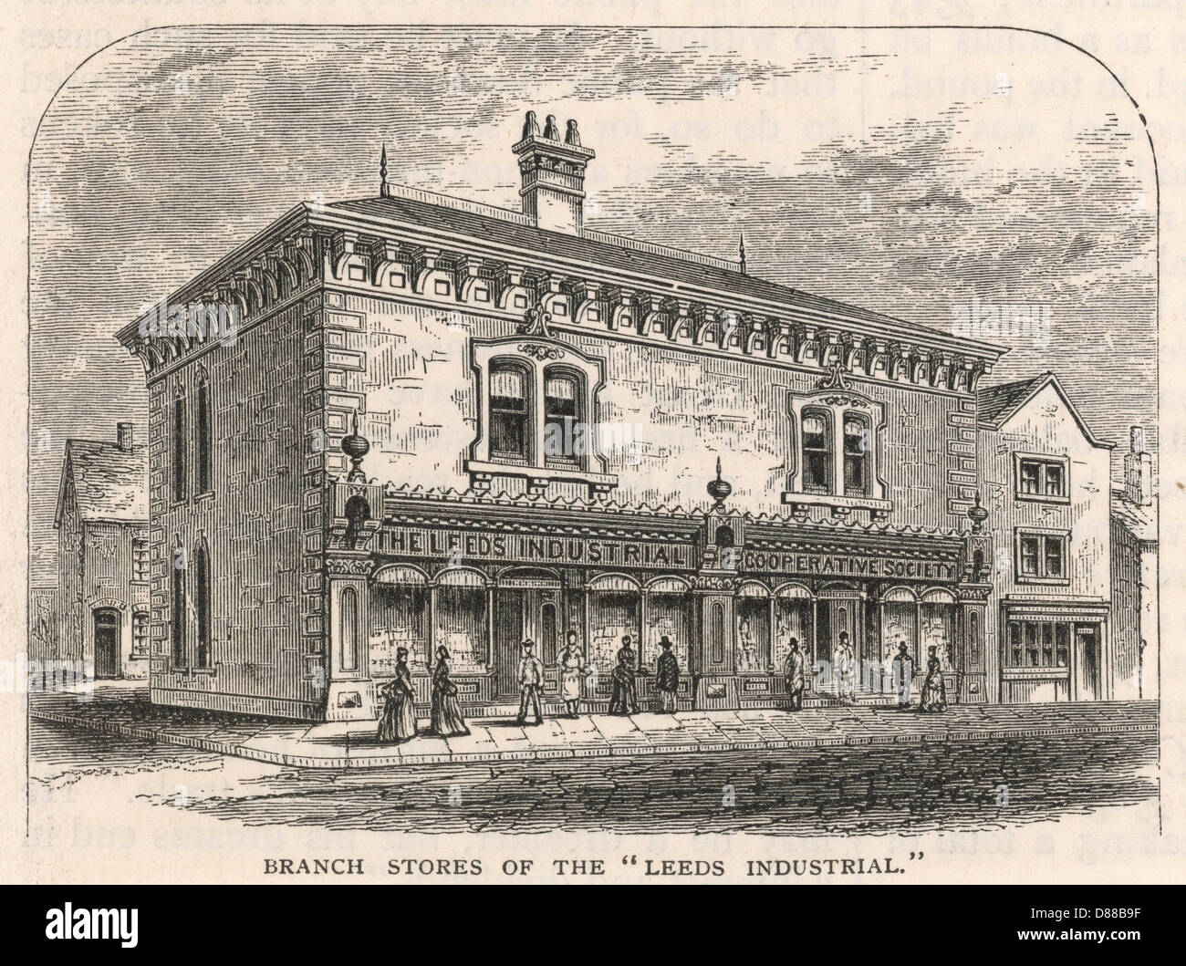 LEEDS CO-OP STORE Stock Photo - Alamy