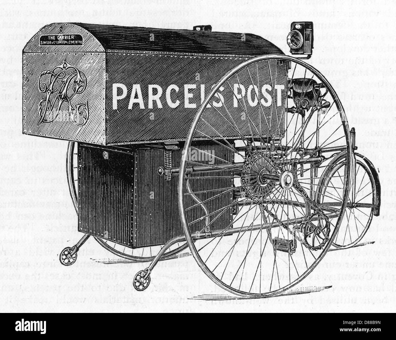 Royal mail post delivery Cut Out Stock Images & Pictures - Alamy