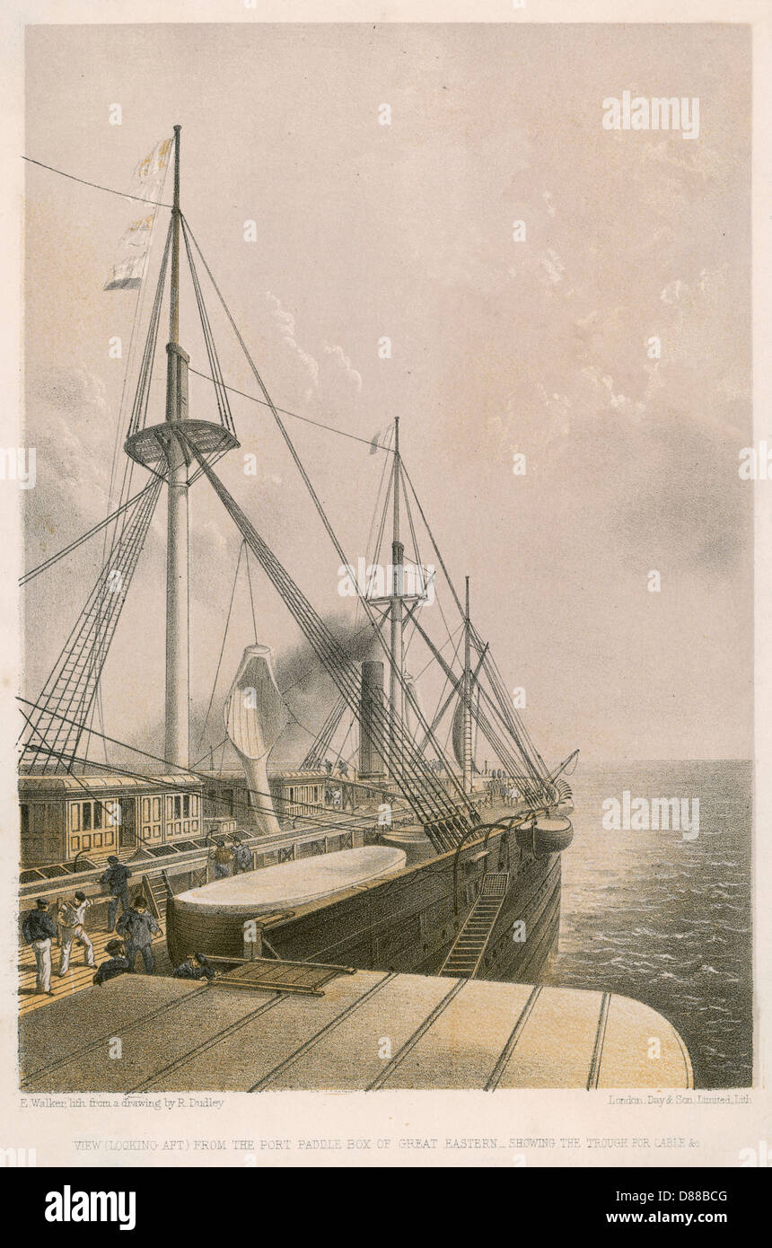 'GREAT EASTERN' DECK Stock Photo - Alamy