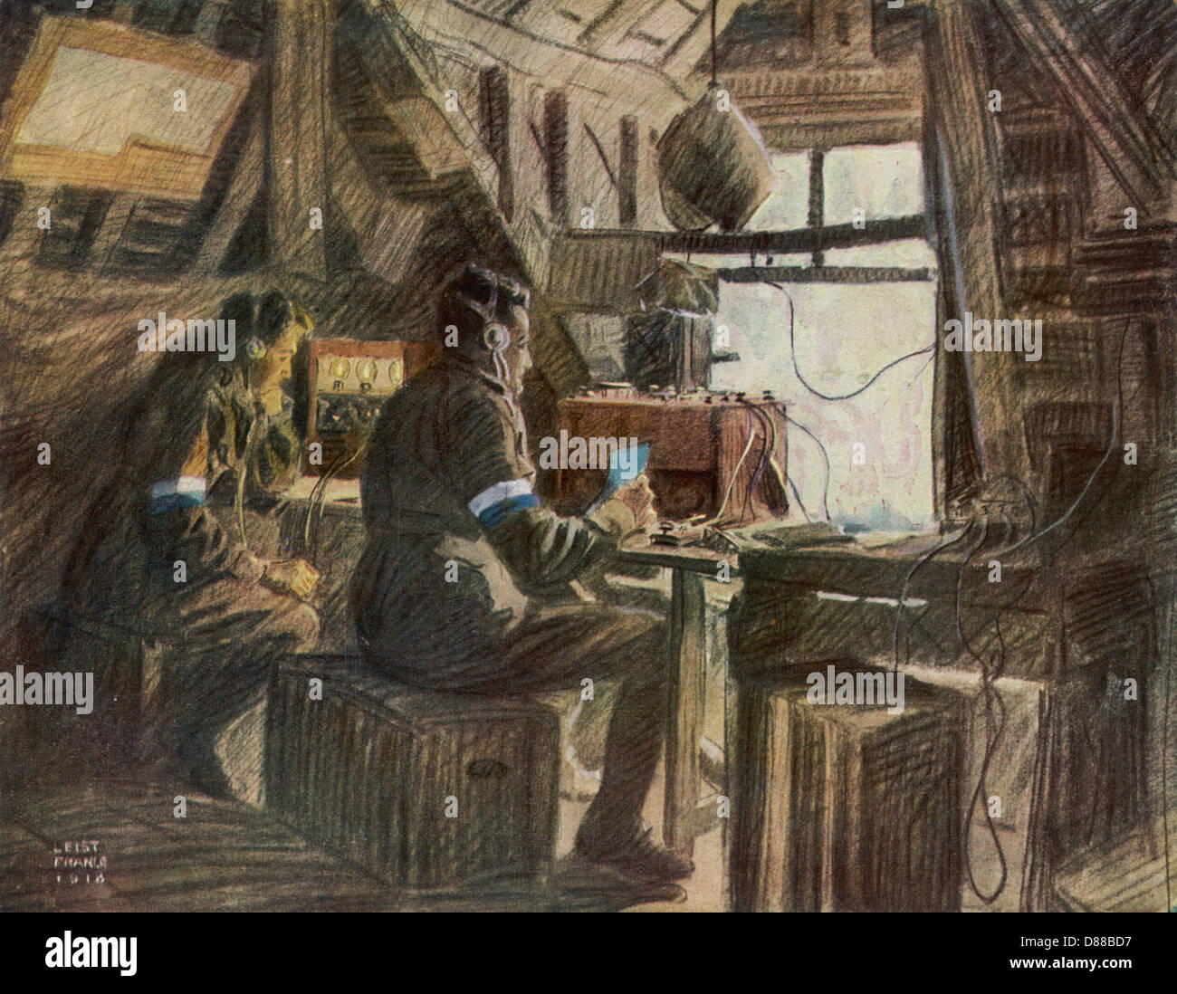 Radio communications war hi-res stock photography and images - Alamy