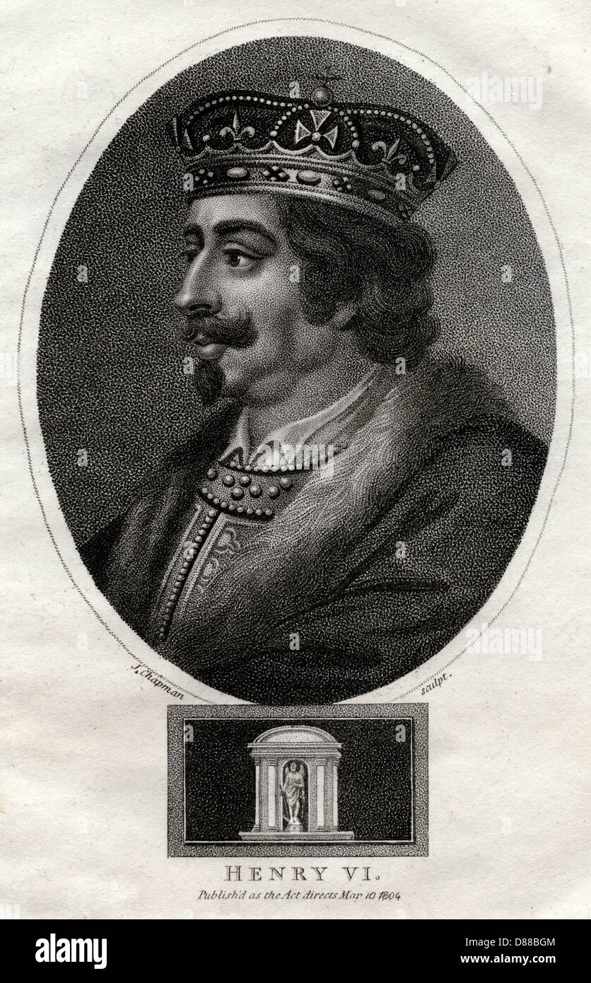 King Henry VI Stock Photo - Alamy