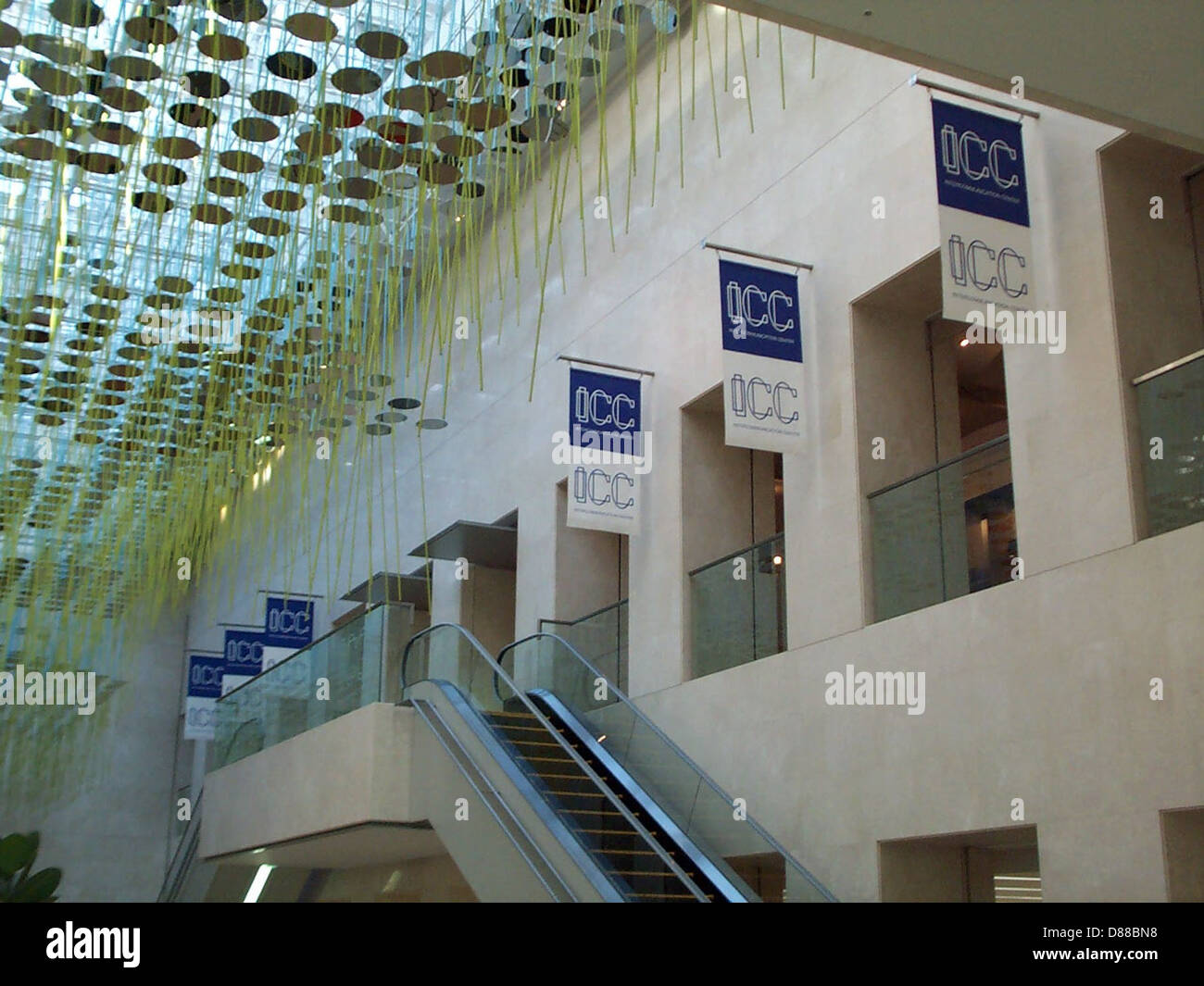 NTT ICC entrance Stock Photo - Alamy