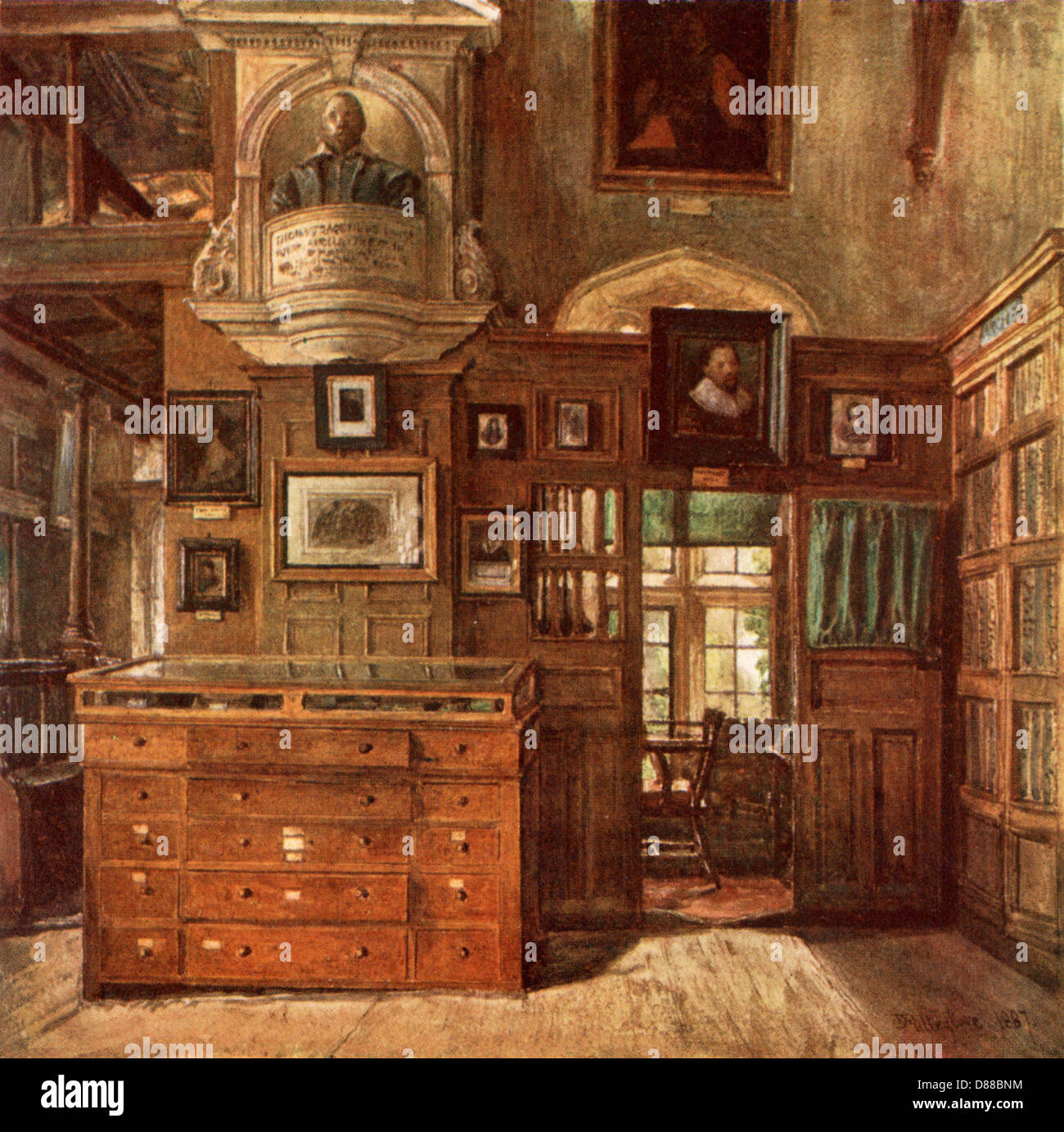 Bodleian library interior hi-res stock photography and images - Alamy