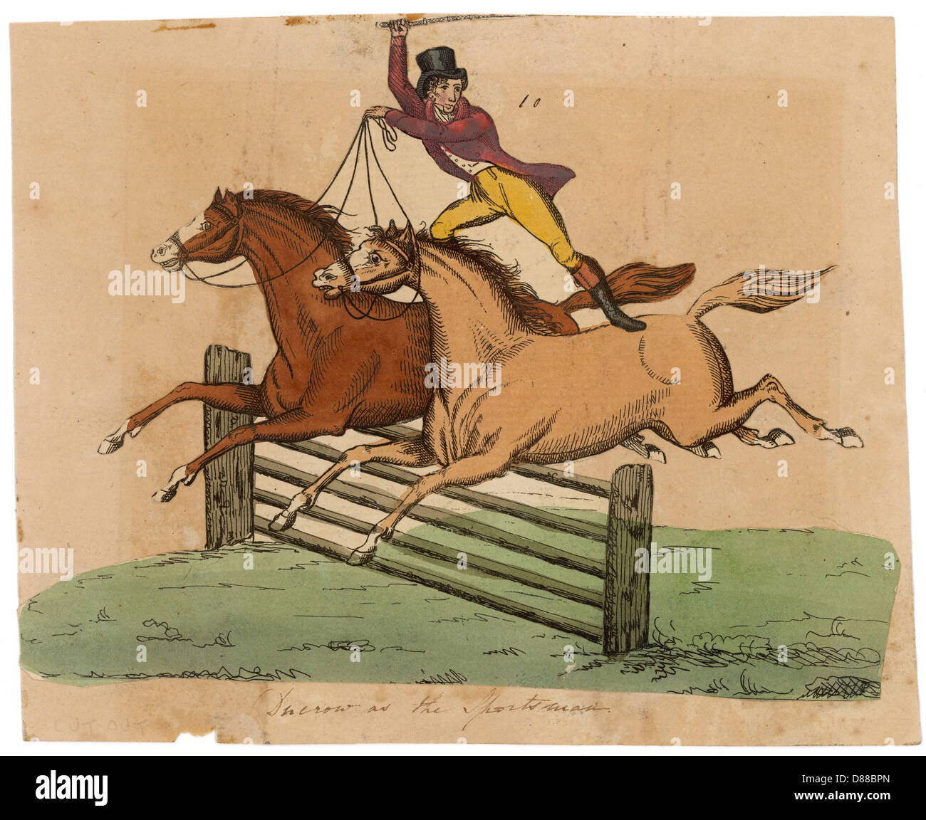 Ducrow horseman hi-res stock photography and images - Alamy