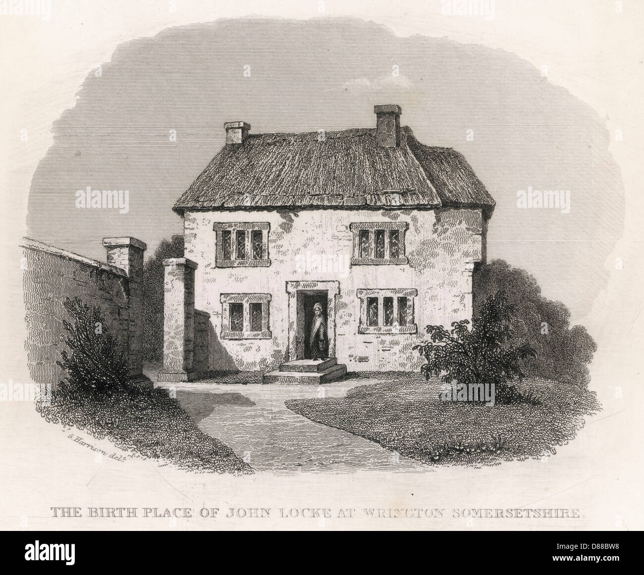JOHN LOCKE BIRTHPLACE Stock Photo - Alamy