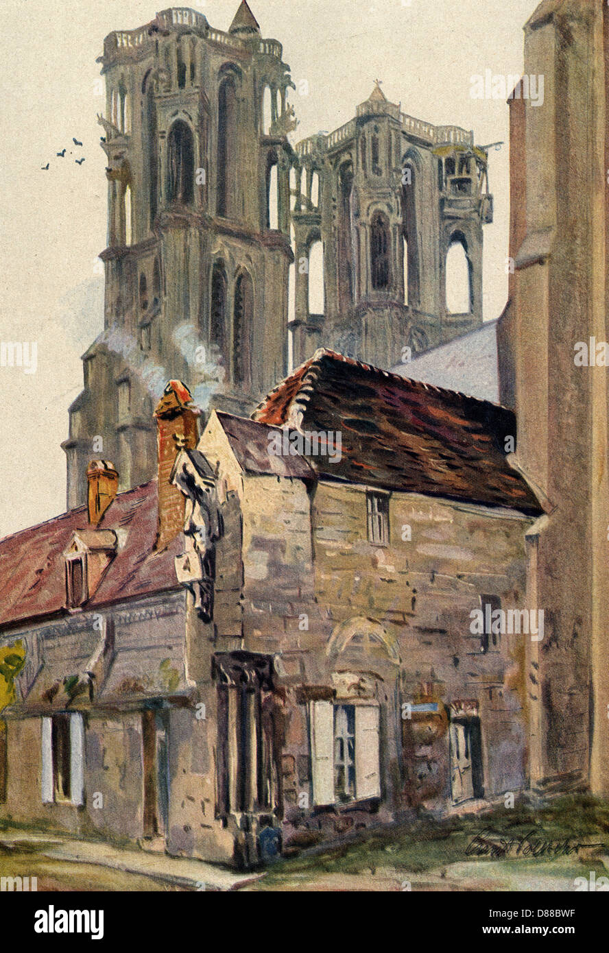 France Laon Cathedral Stock Photo - Alamy France Laon Cathedral Stock Photo - Alamy