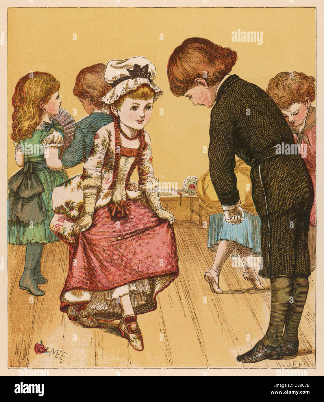 Curtseys hi-res stock photography and images - Alamy