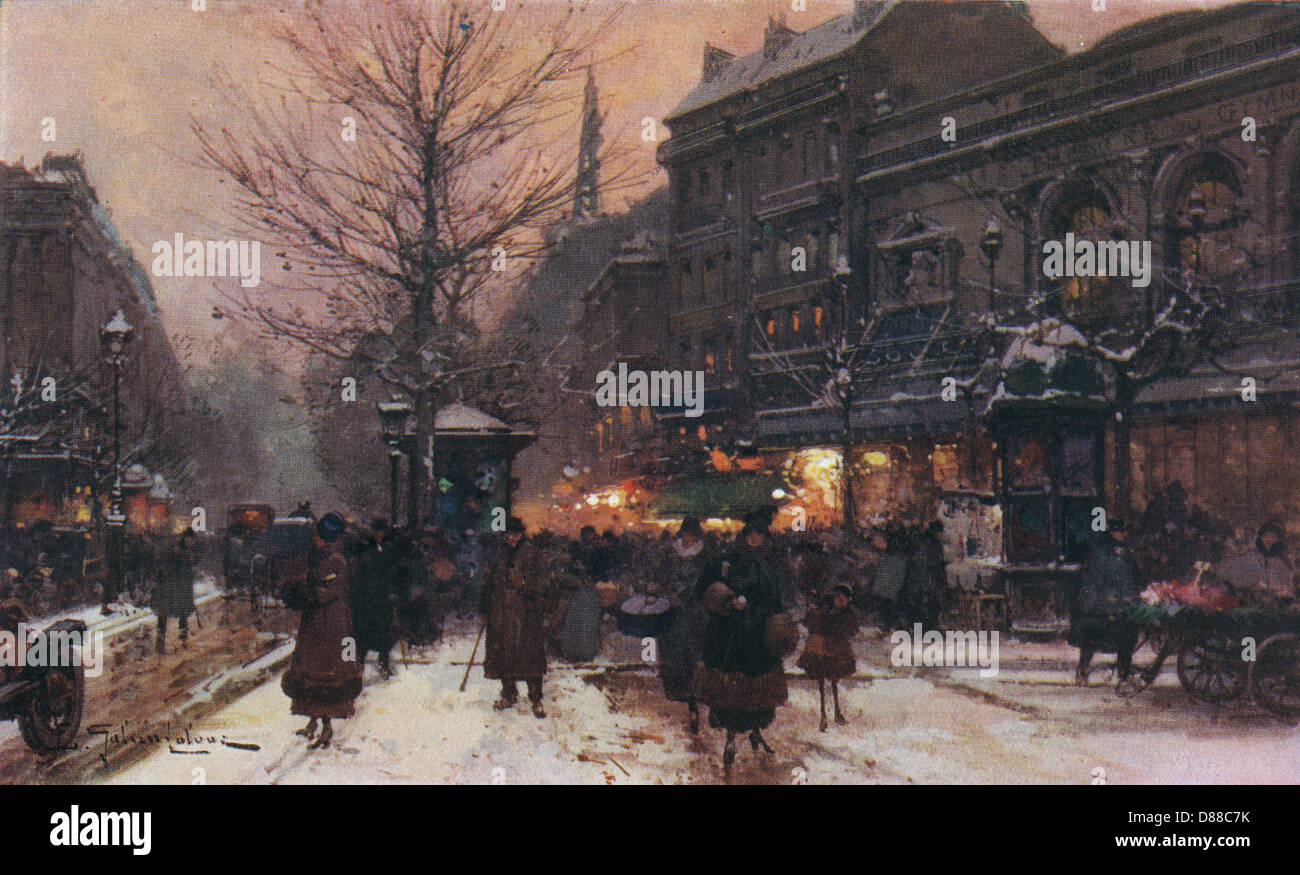 Picturesque paris hi-res stock photography and images - Alamy