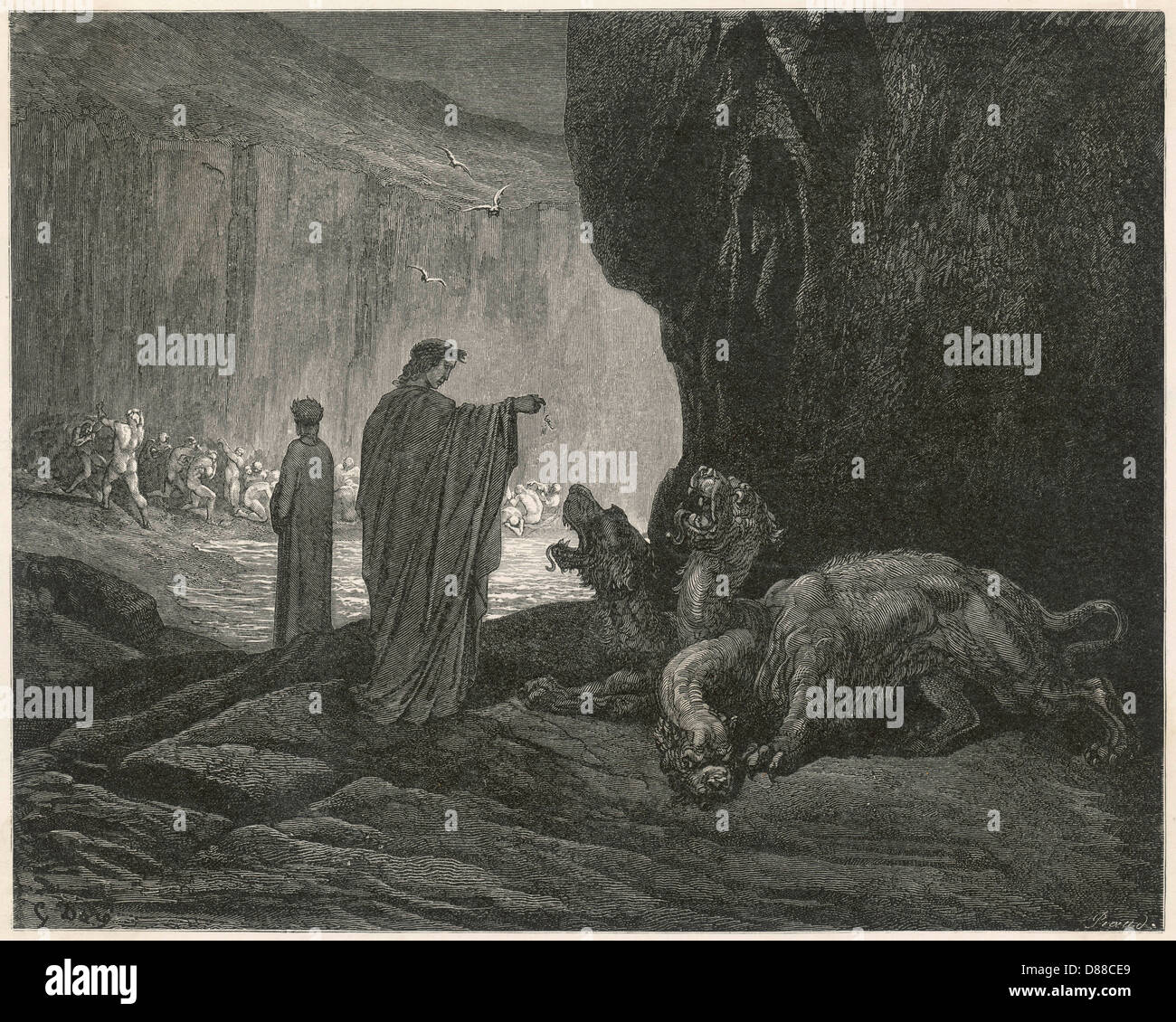 Three headed hi-res stock photography and images - Alamy