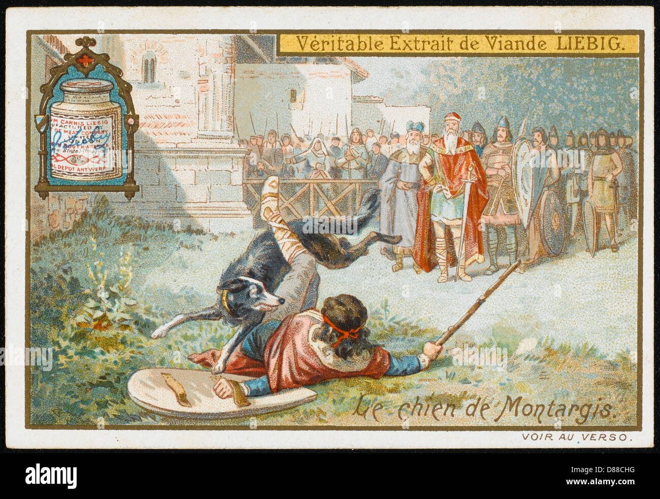 The Dog of Montargis Stock Photo - Alamy